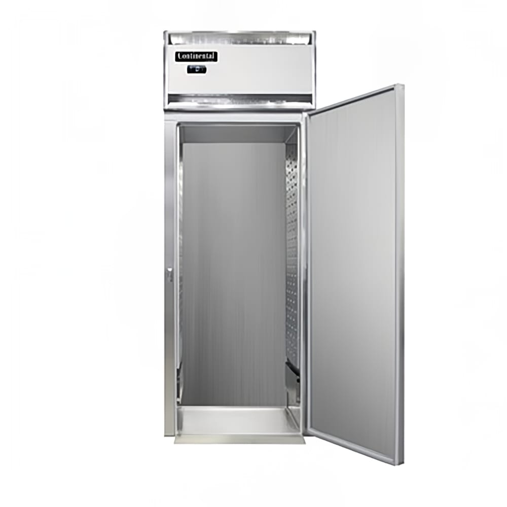 Continental D1FIN 35 1/4" Designer Line One Section Roll In Freezer, (1 ...