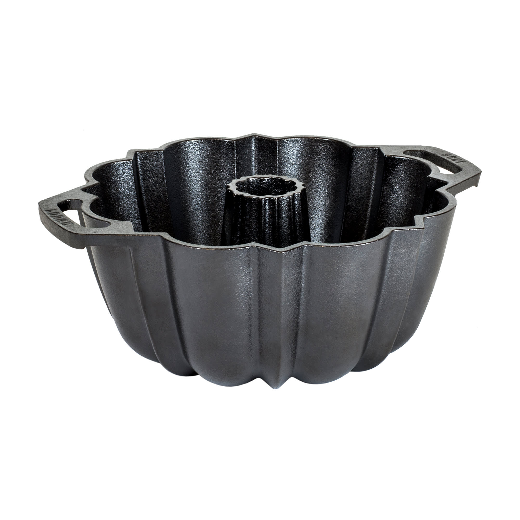 Lodge Fluted Bundt Pan - 9 4/5" x 4 3/10", Seasoned Cast Iron (LLFCP)