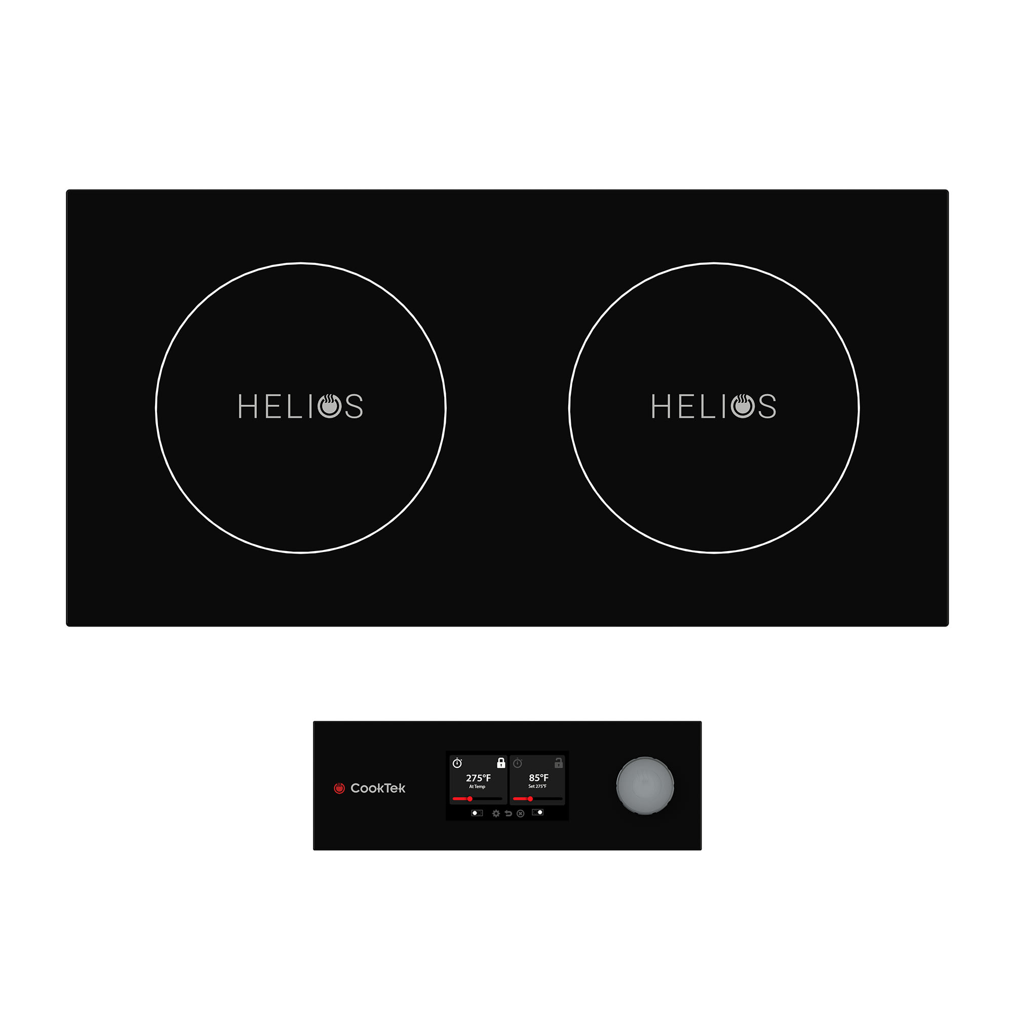CookTek HTD-9500-SS25-1 Helios Drop-In Commercial Induction Cooktop w ...