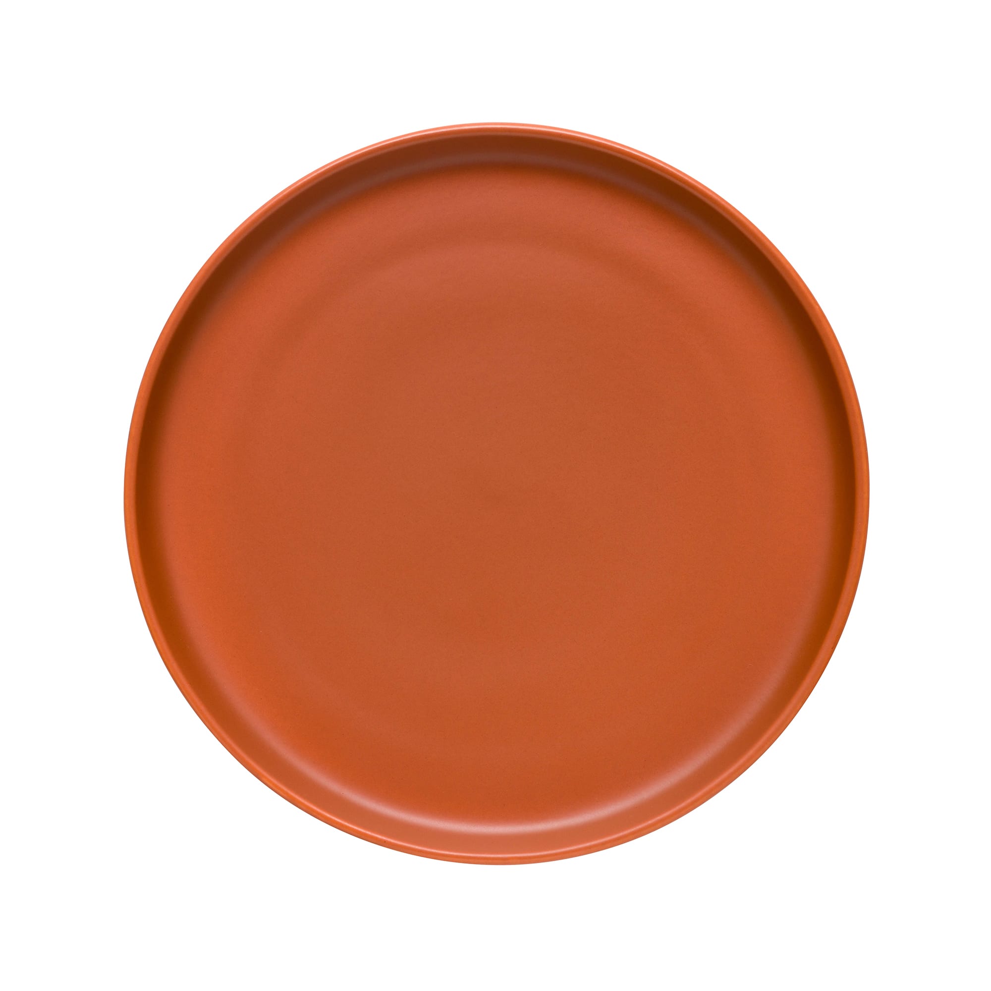 Libbey DRI-20-C 10 1/2" Round Driftstone Flat Coupe Plate - Porcelain, Clay