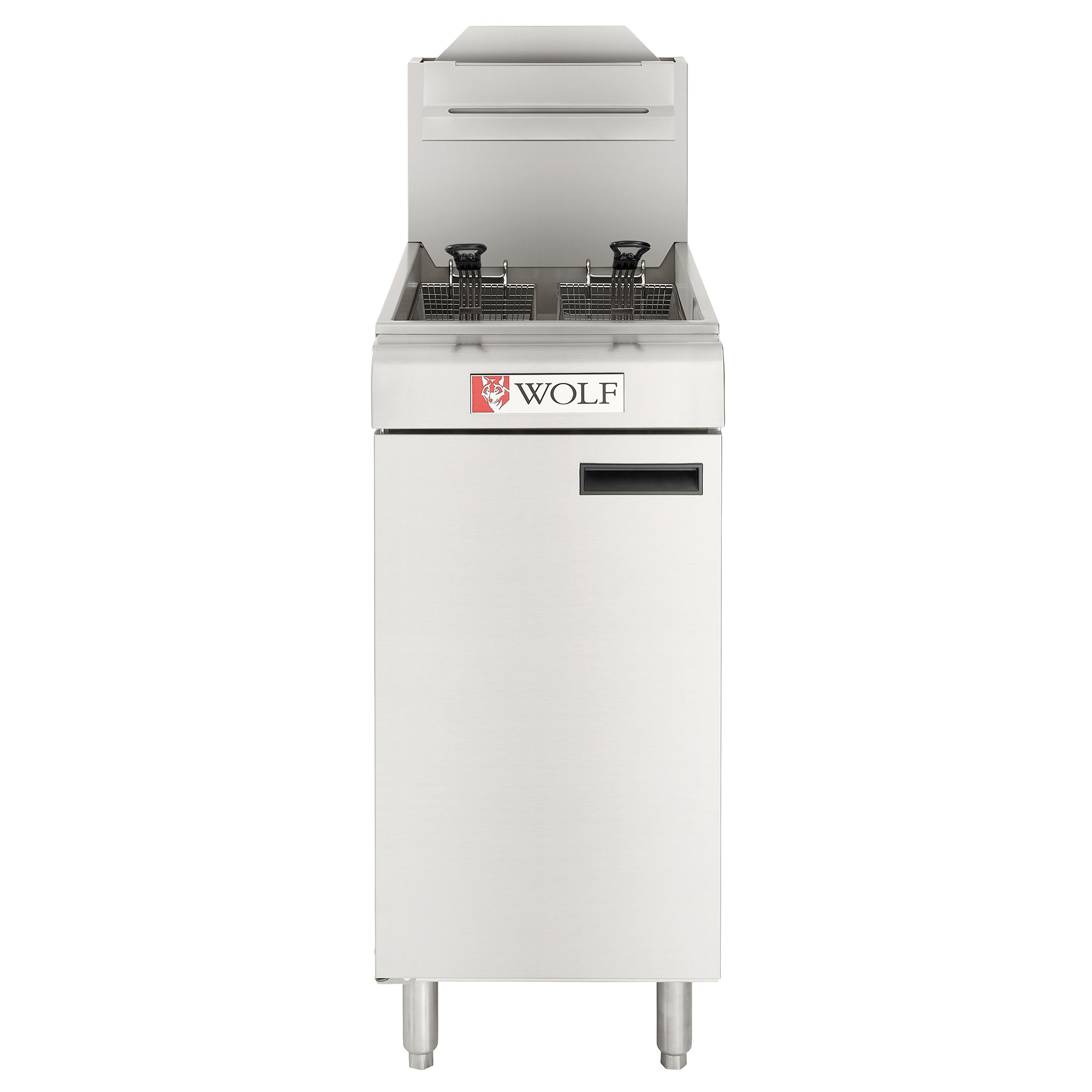 Wolf WF400 Gas Fryer - (1) 50 lb Vat, Floor Model, Natural Gas