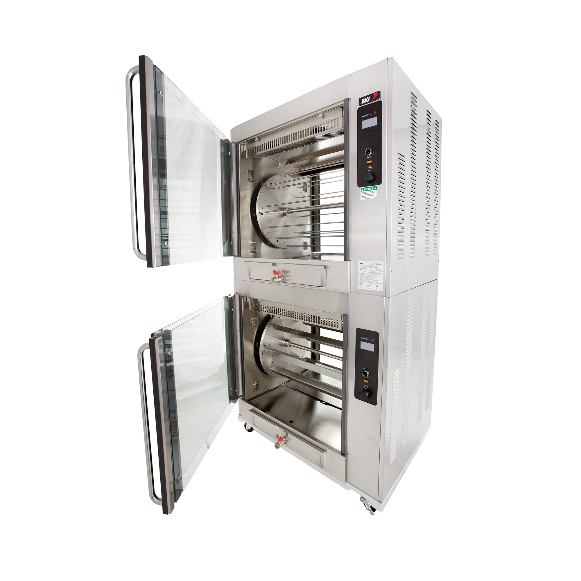BKI VGG-16-F Electric 80 Bird Commercial Rotisserie, 208v/3ph