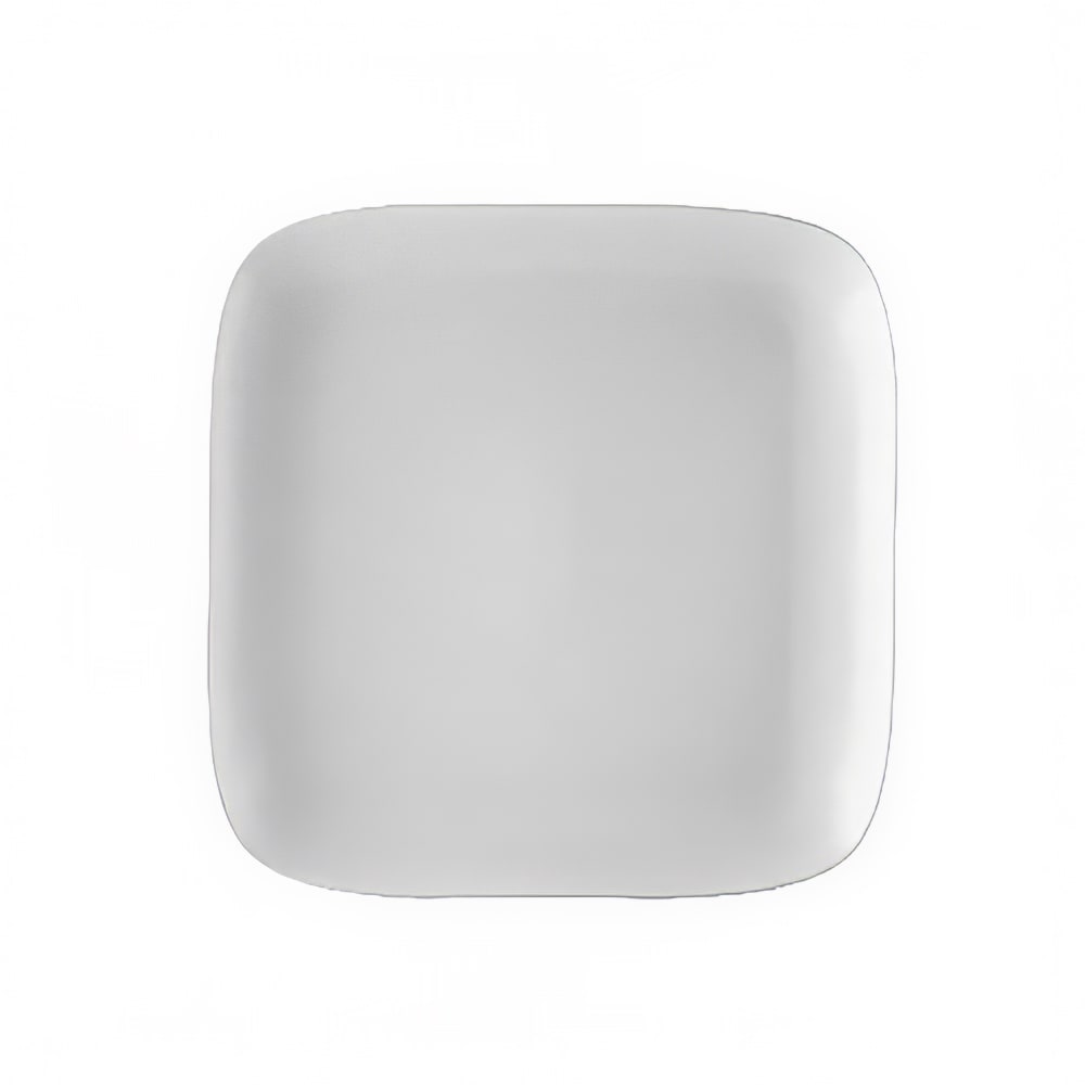 CAC 11 3/8" Square Oxford Plate - Porcelain, Bone White (OXF-C20)
