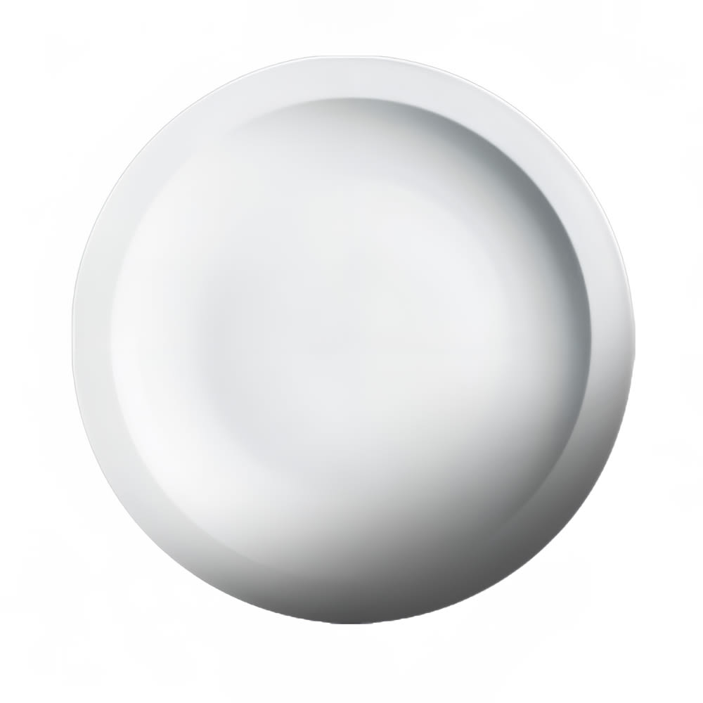 Cameo China 14" Round Imperial Narrow Rim Plate - Ceramic, White (210-141)