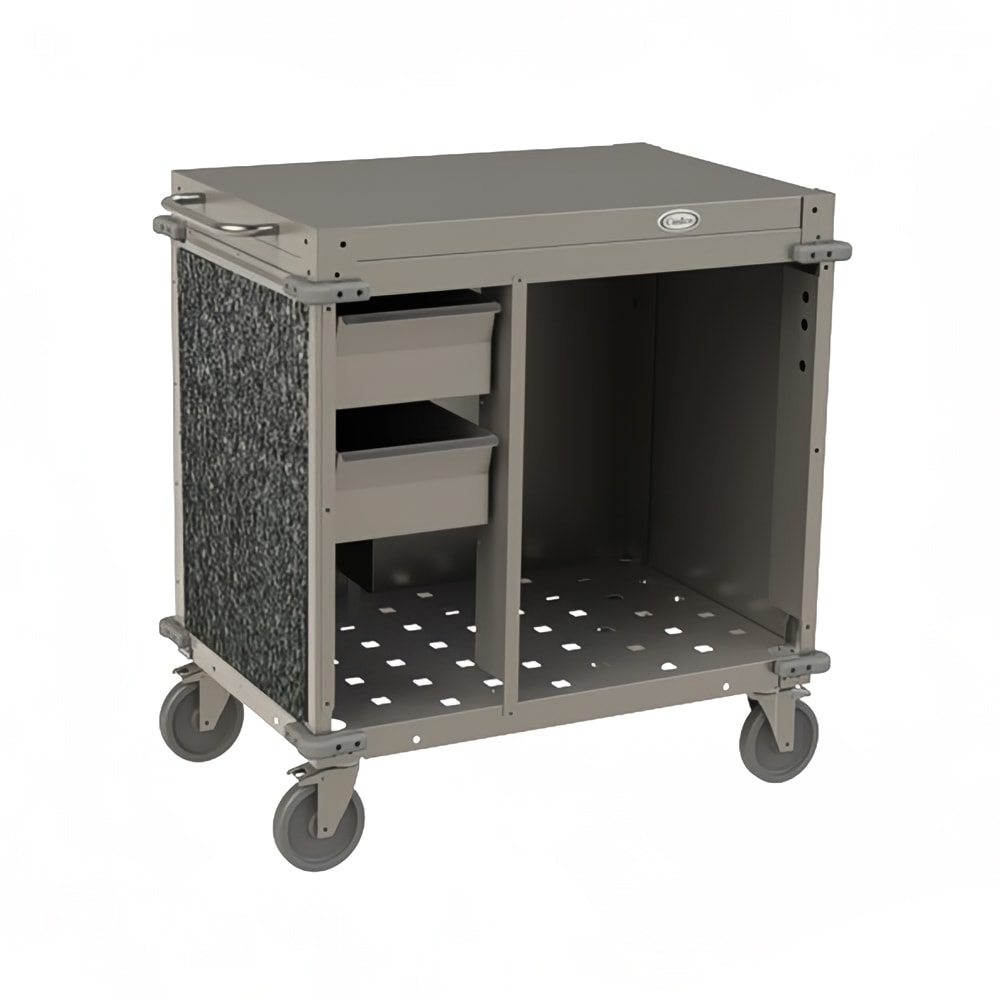 Cadco CBC-SDCX-L3 40 1/2" Mobile Demo/Sampling Cart w/ (2) Drawers ...