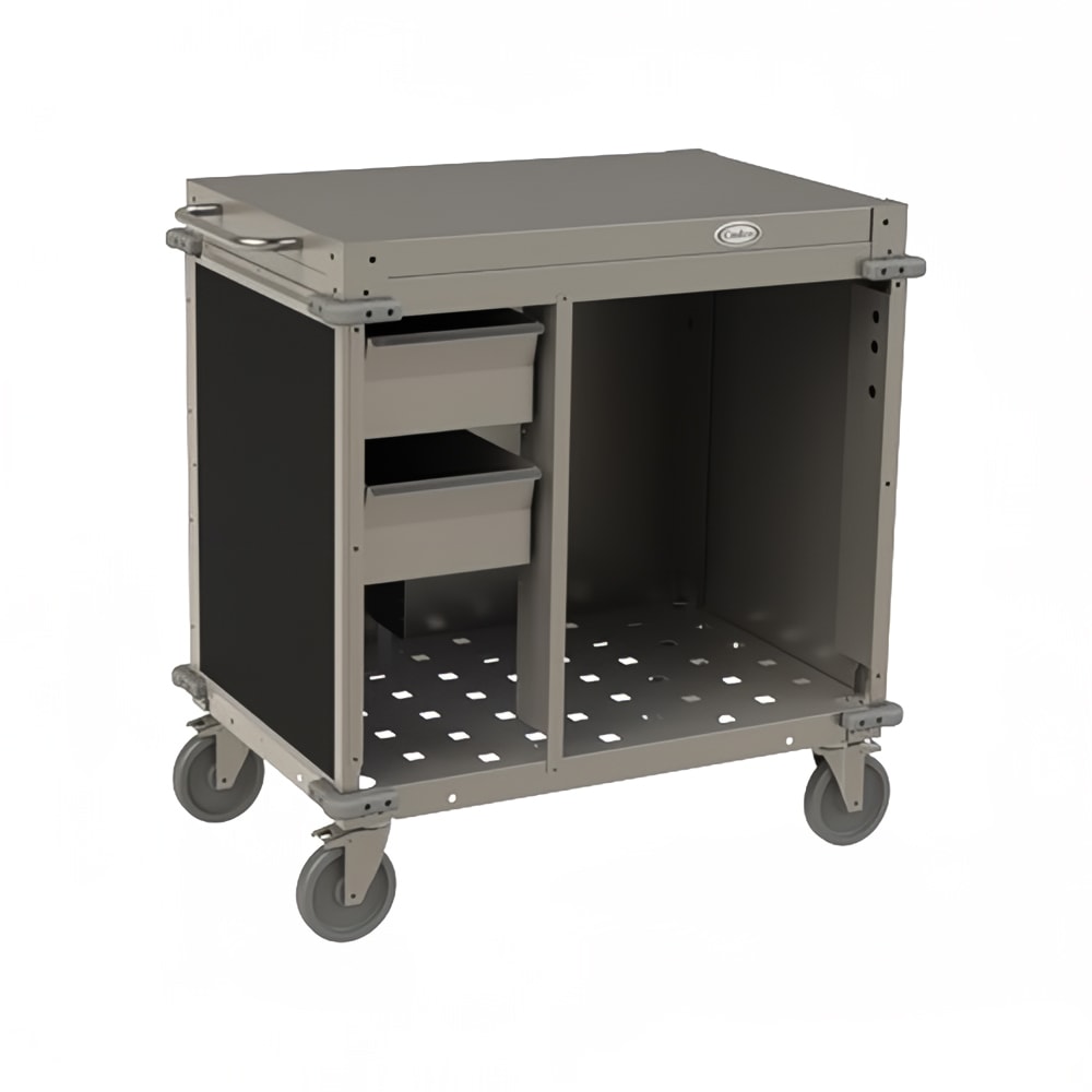 Cadco CBC-SDCX-L5 40 1/2" Mobile Demo/Sampling Cart w/ (2) Drawers ...