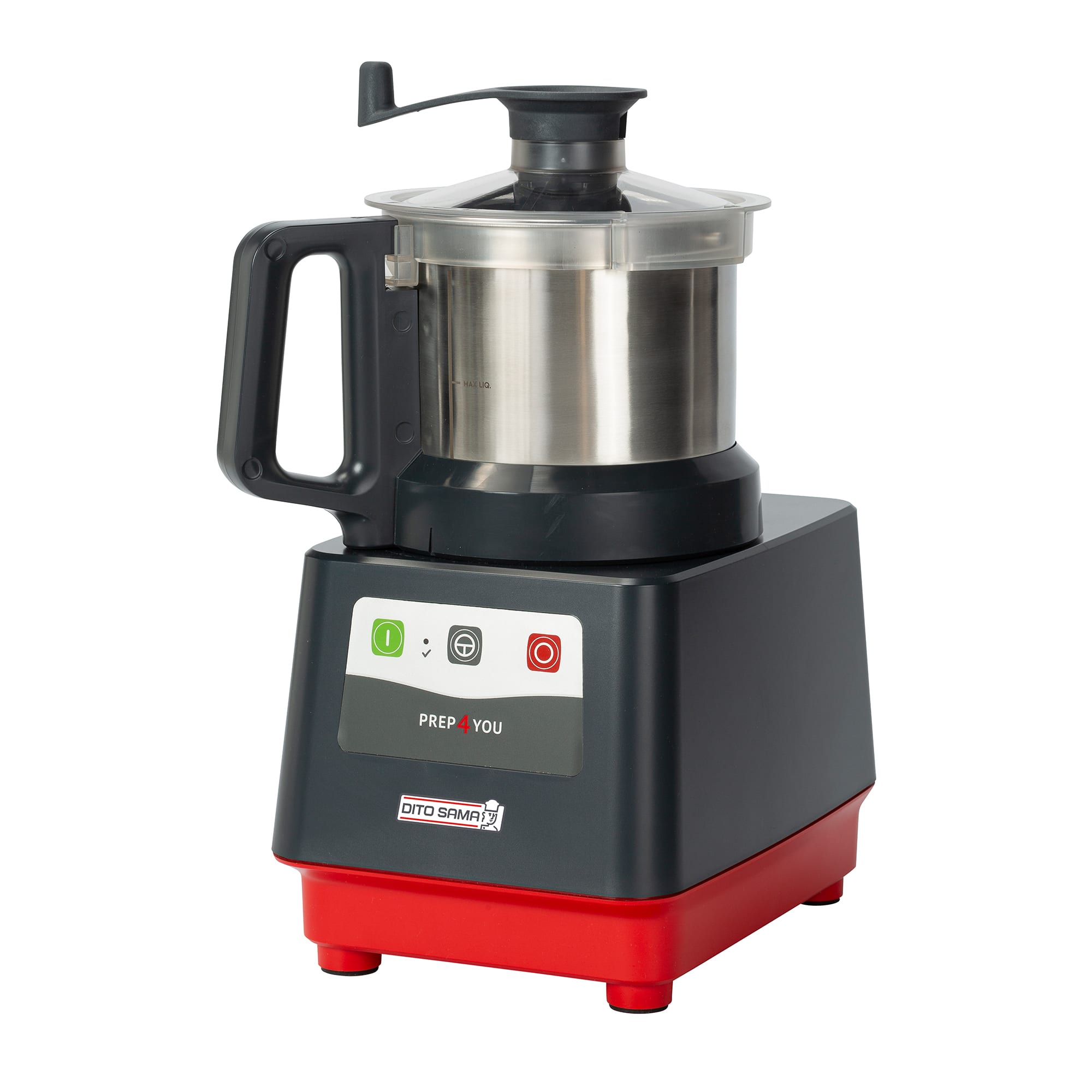 Eurodib 602247 1 Speed Dito Sama Cutter Mixer Food Processor w/ 2.7 qt ...
