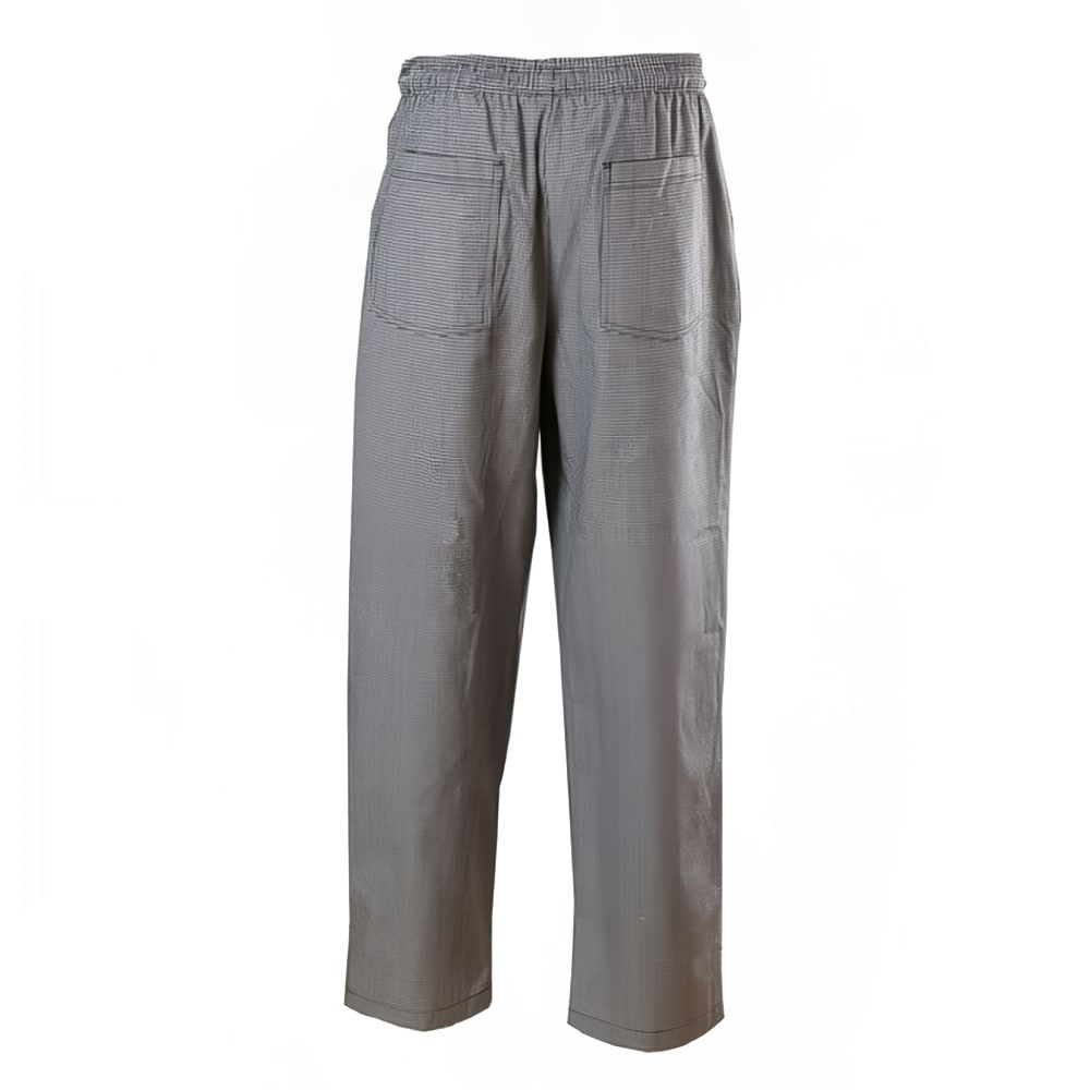 Chef Revival Poly Cotton Chef Pants, X-Large, Hounds Tooth (P004HT-XL)