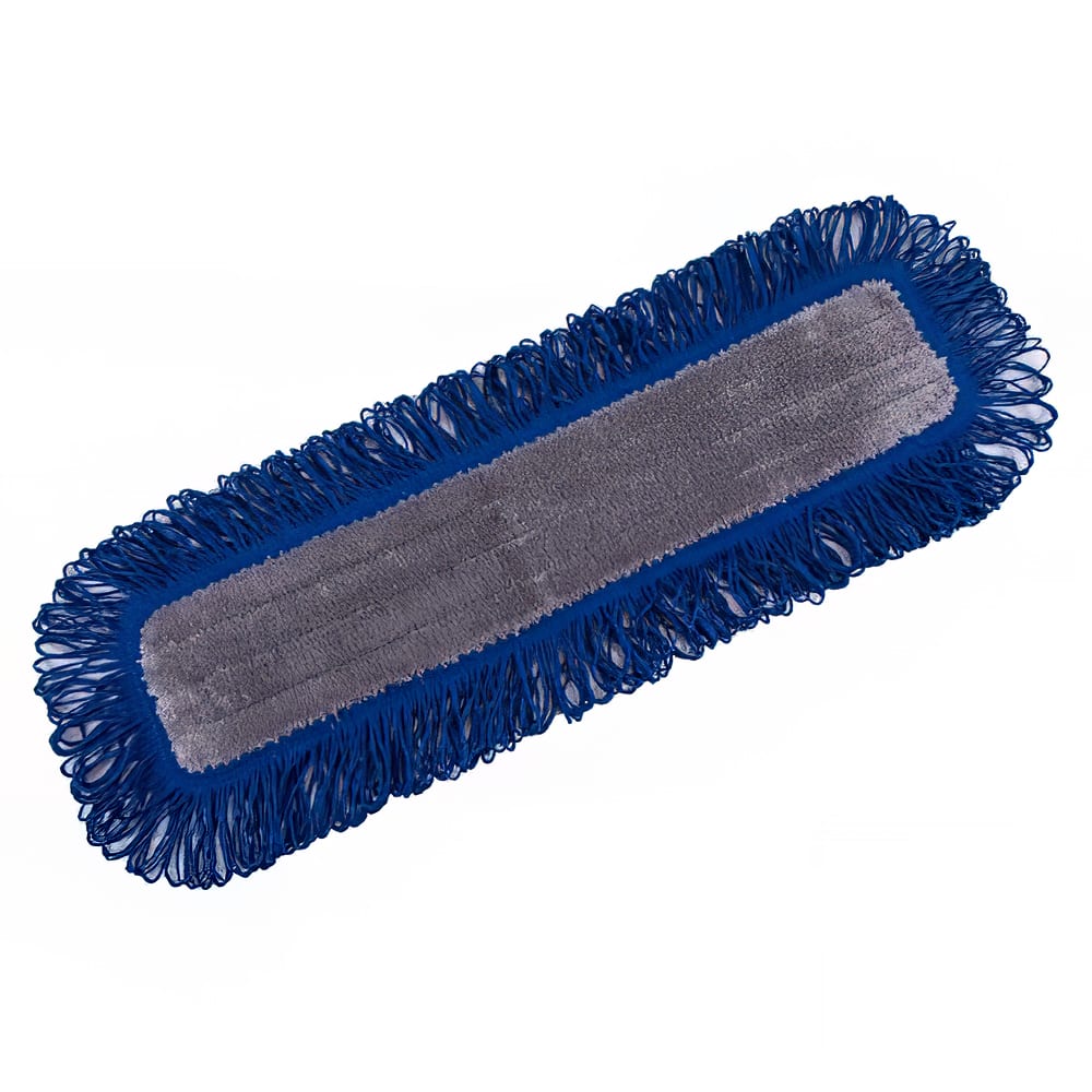 Clean Up 24" Dust Mop w/ Looped Ends, Gray/Navy (MFVM24)