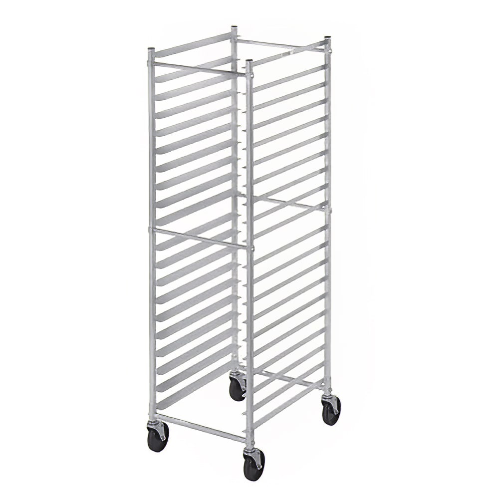 Channel 20 1/2" 18 Bun Pan Rack w/ 3" Bottom Load Slides (406AKD)