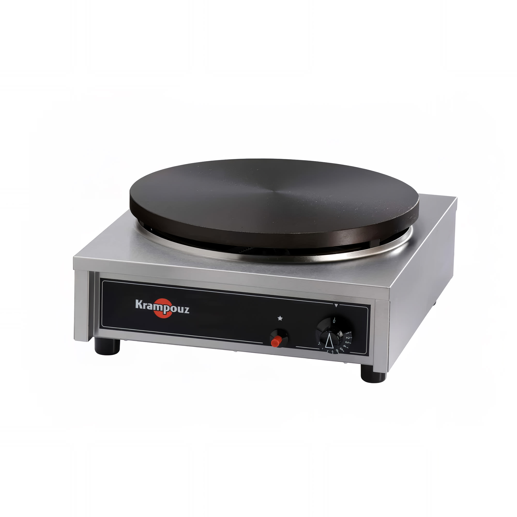 Krampouz 15 3/4" Single Crepe Maker w/ Cast Iron Plate, 24,000 BTU (CGCID4)