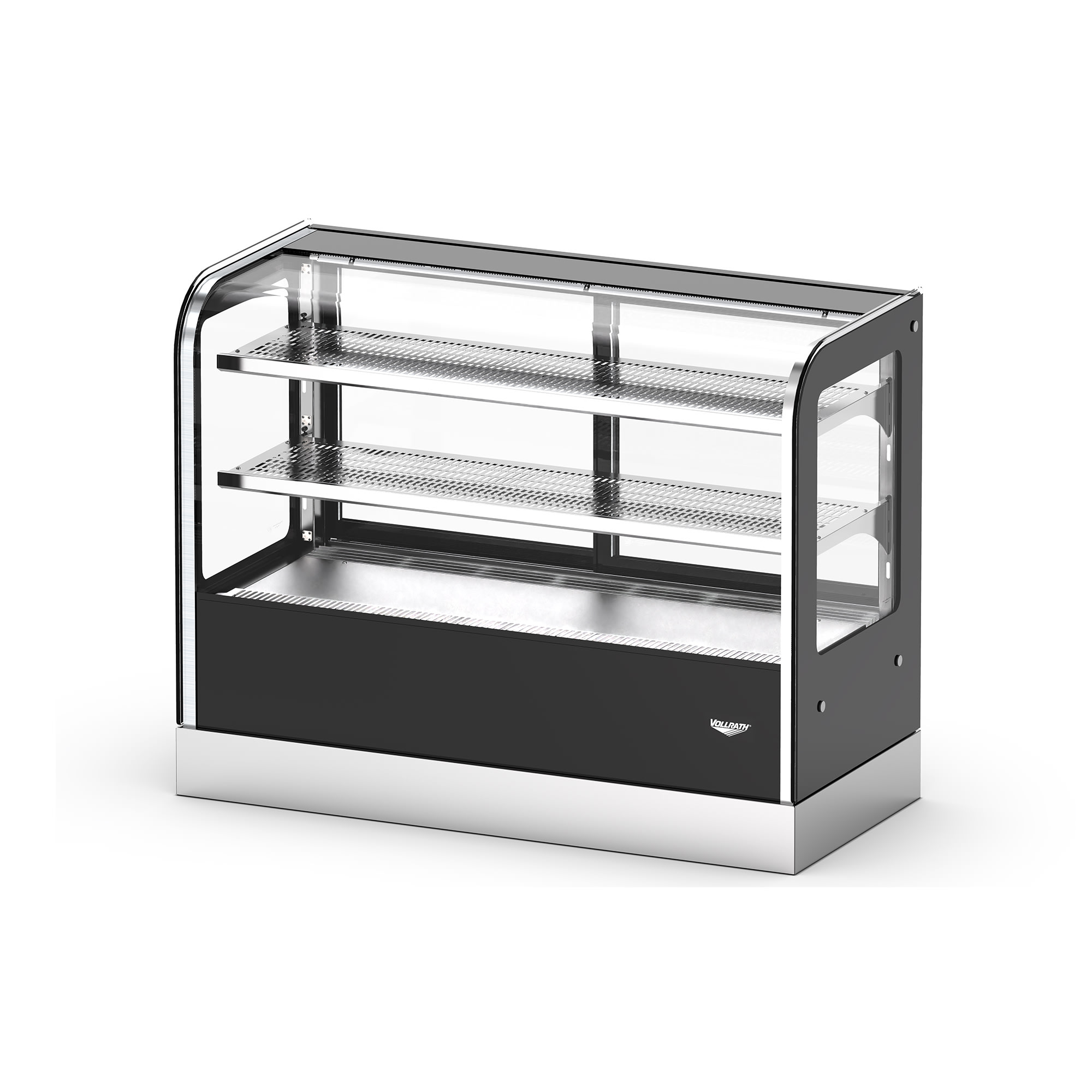 Vollrath HDCCB-48 48" Full Service Countertop Heated Display Case - (3 ...