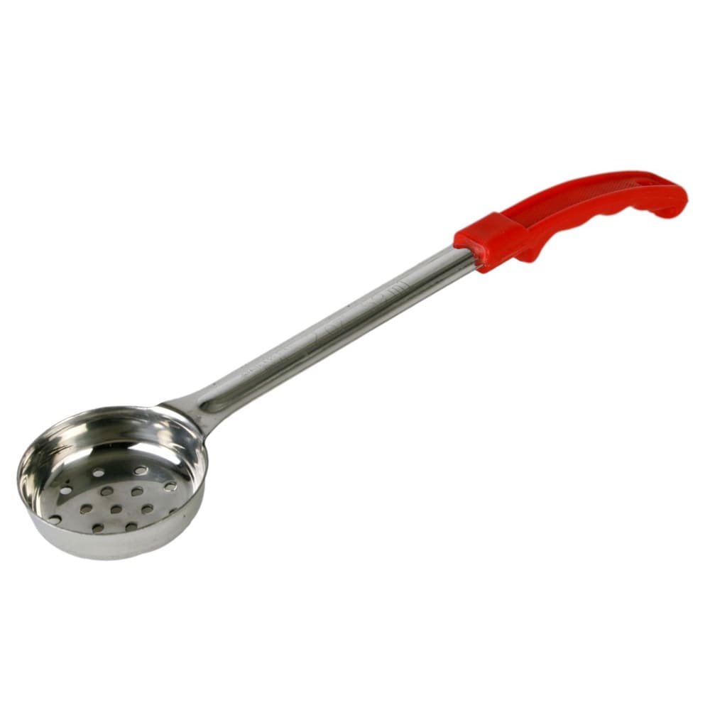 Thunder Group SLLD102PA 2 oz Perforated Portion Spoon w/ Stainless Bowl ...