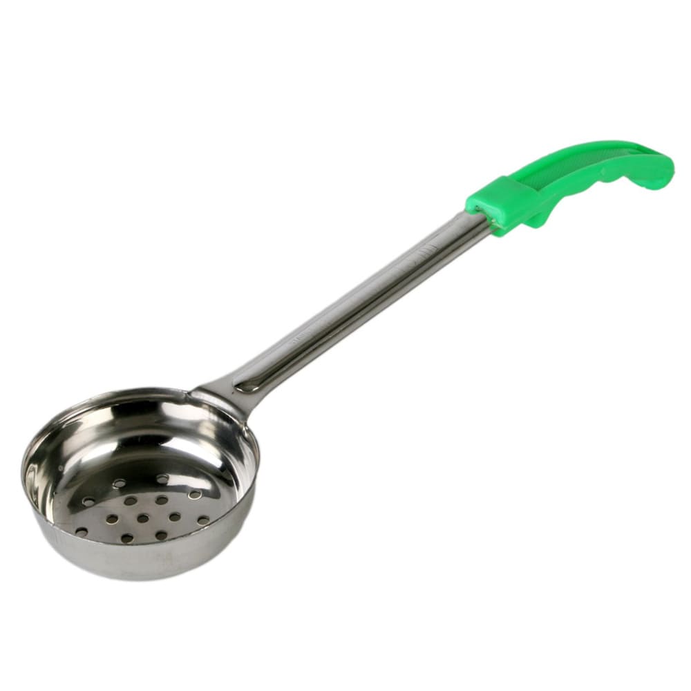 Thunder Group SLLD104PA 4 oz Perforated Portion Spoon w/ Stainless Bowl ...