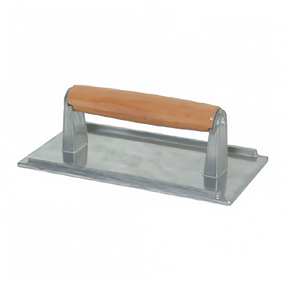 Thunder Group SLKSW008 Steak Weight w/ Wood Handle - 4 1/4" x 8 1/4 ...