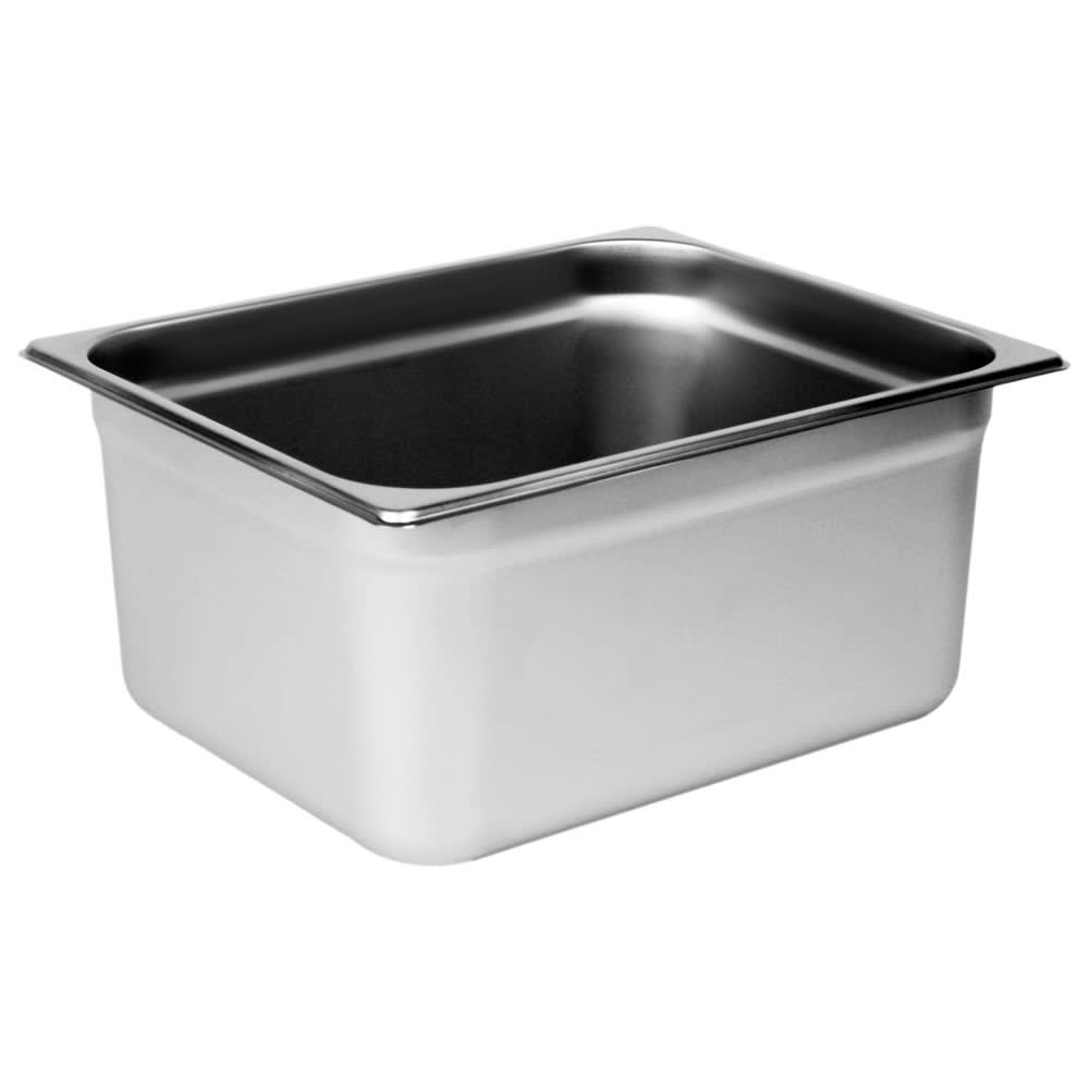 Thunder Group STPA3126 Half Size Steam Pan, Stainless