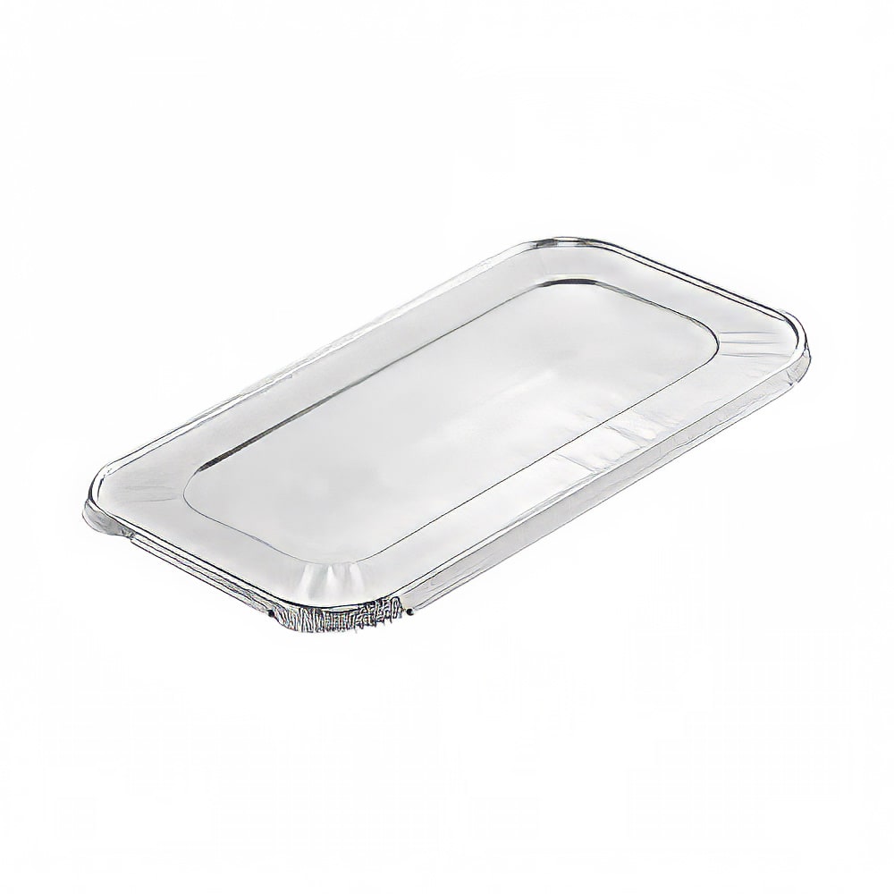 Handi-Foil Third Size Steam Pan Lid - Aluminum Foil (4030-25-200)