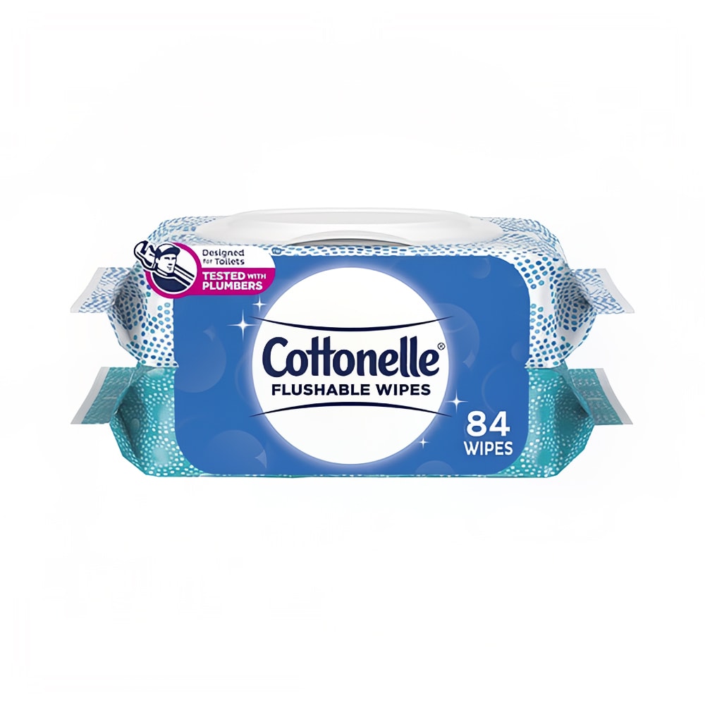 Kimberly-Clark Cottonelle® Flushable Wipes - 42 Sheets/Pack (35970)