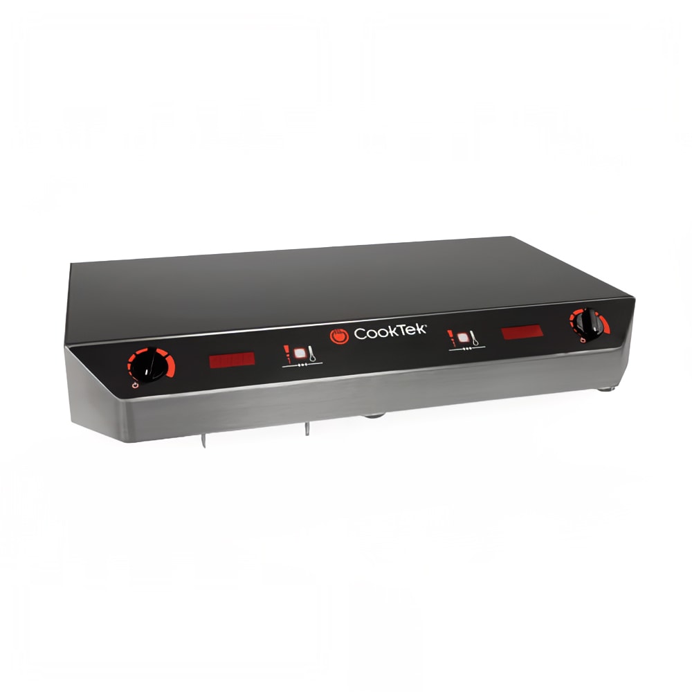 CookTek 601801 Heritage Countertop Induction Cooktop w/ (2) Burners ...