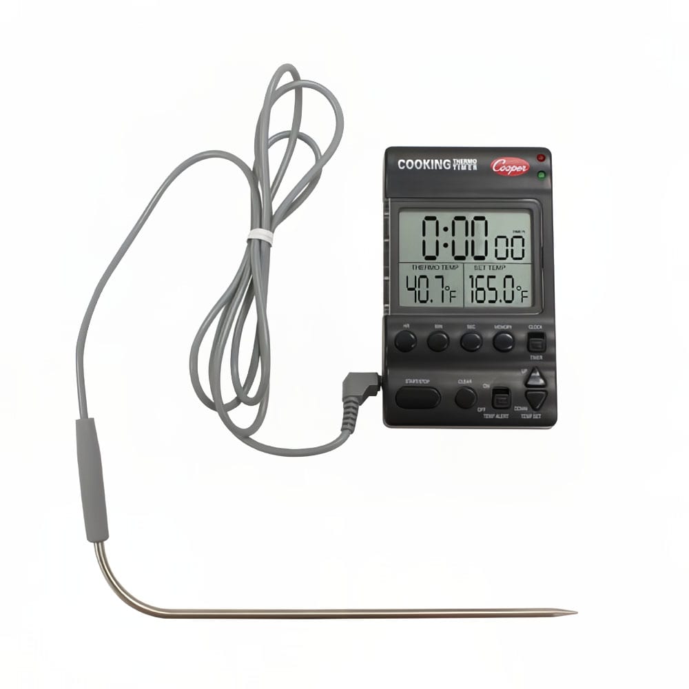 Cooper DTT361-0-8 Electric Cooking Thermo-Timer w/ 6 1/2" Heat ...