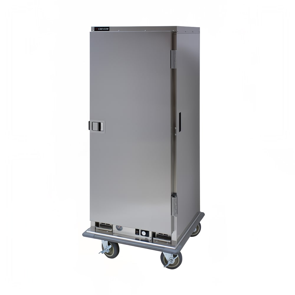 Cres Cor EB-64 Heated Banquet Cart - (48) Plate Capacity, Stainless, 120v