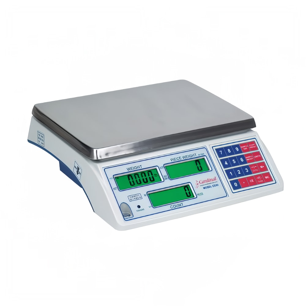 Detecto CS-65 65 lb Counting Scale - Count Accumulator, 115v