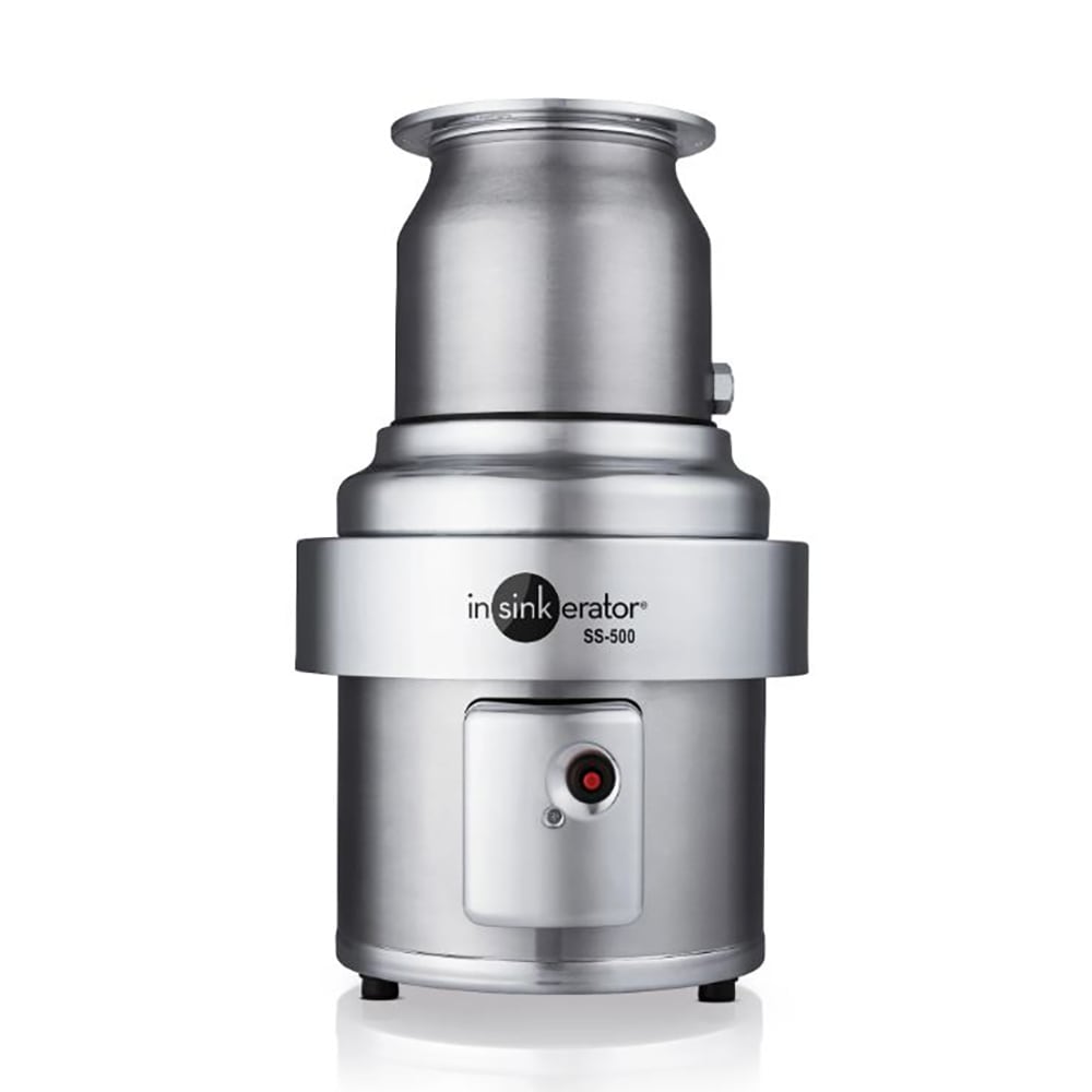 InSinkErator SS-500-15A-MS Complete Disposer Package, 5 HP, 15 in Bowl ...