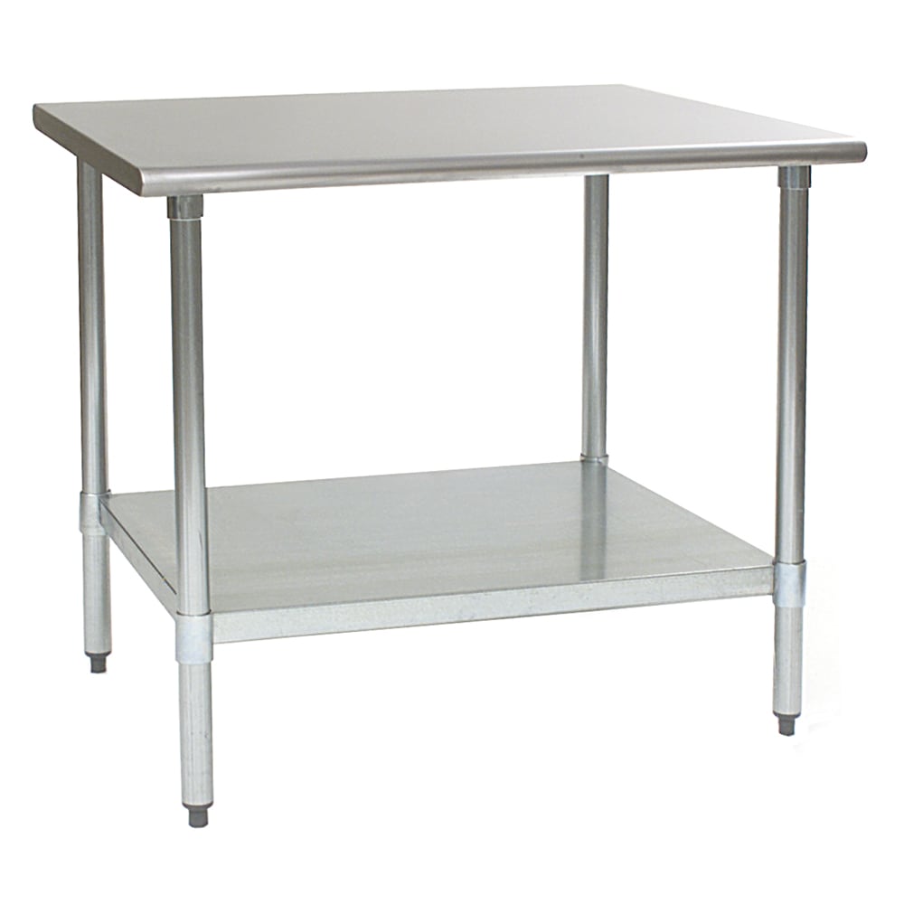 Eagle Group T3036B 36" 16 ga Work Table w/ Undershelf & 430 Series ...