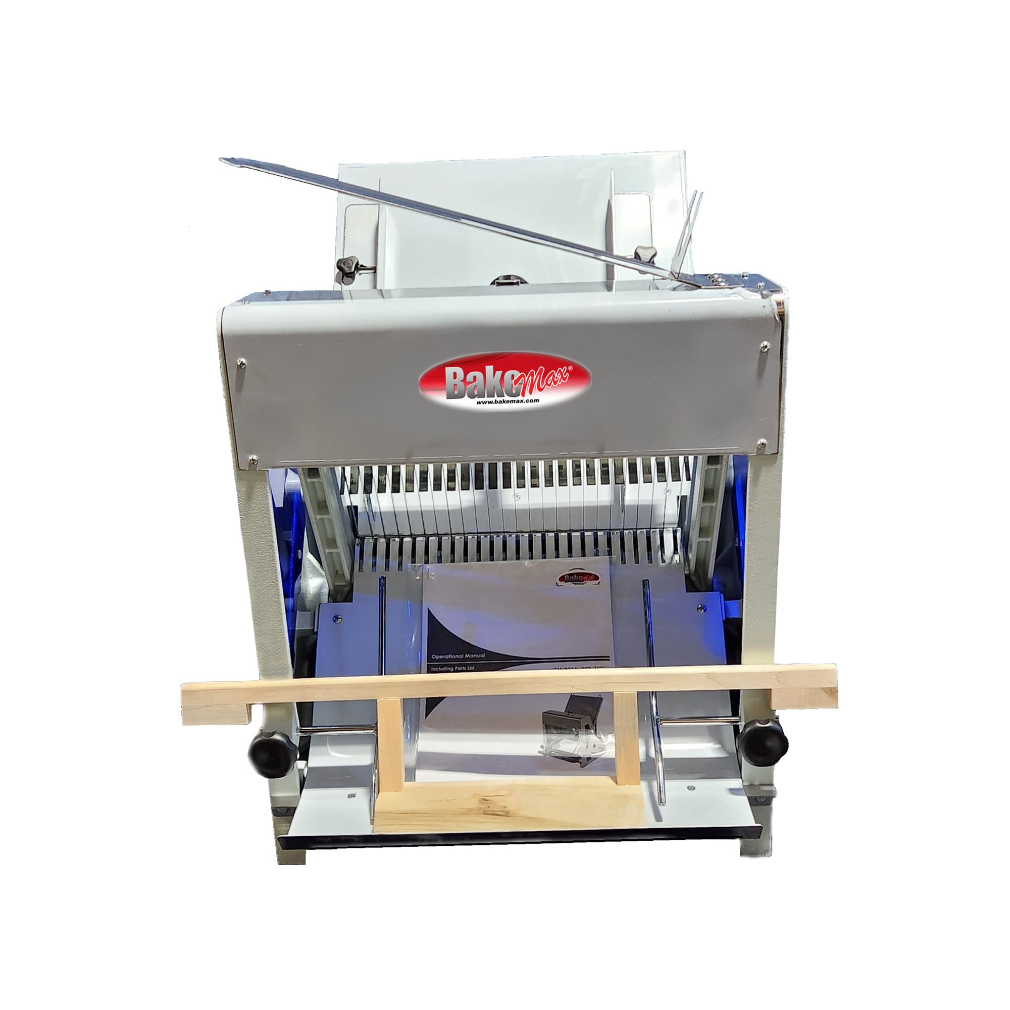 Bakemax BMGF002 Countertop Bread Slicer w/ 1/2" Slice - Gravity Feed, 110v