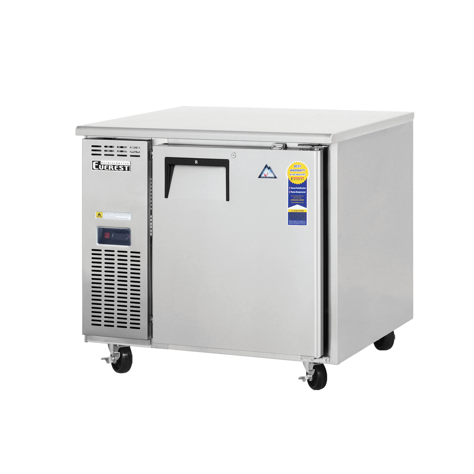 Everest Refrigeration ETF1-24 35 5/8" W Undercounter Freezer w/ (1 ...