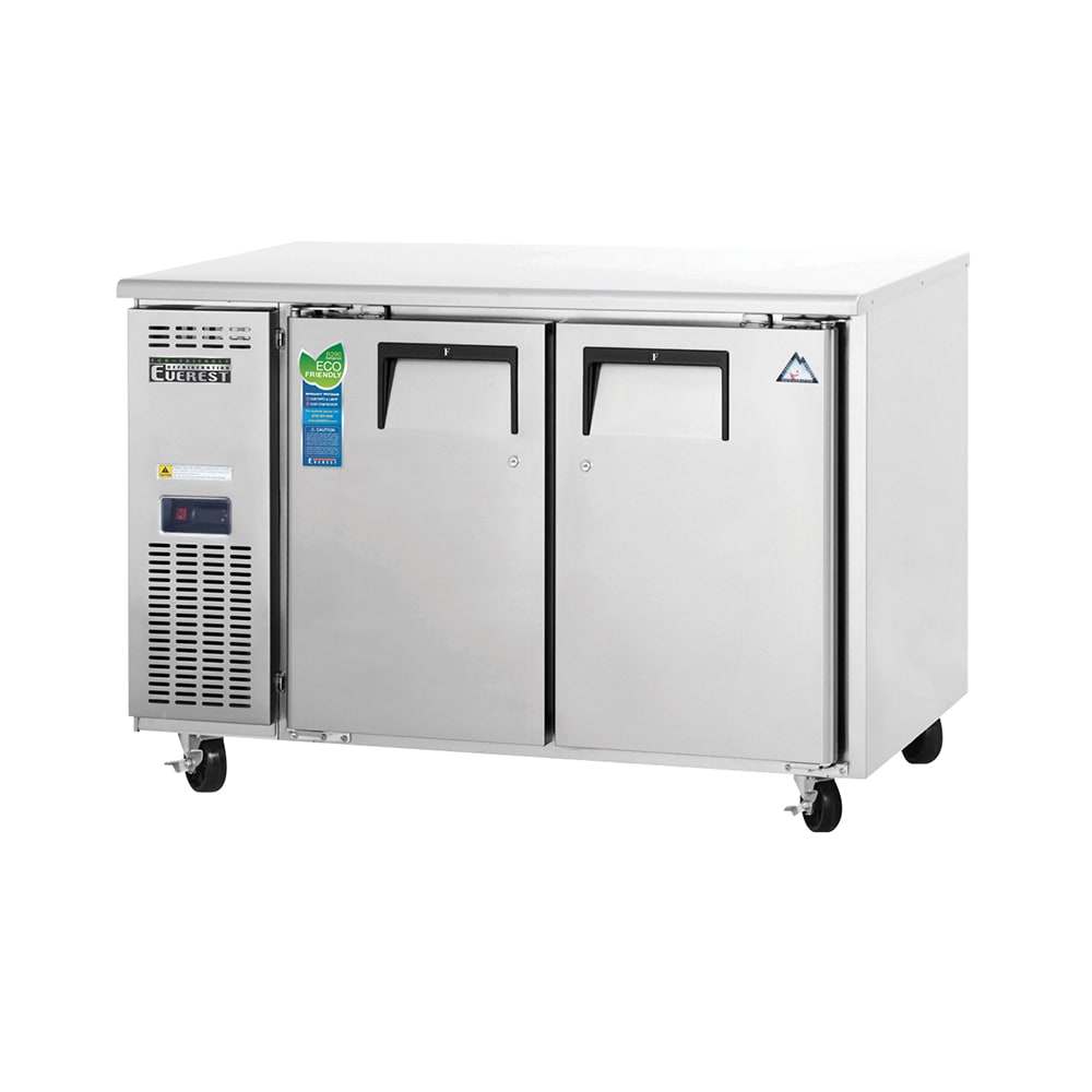 Everest Refrigeration ETF2-24 47 1/2" W Undercounter Freezer w/ (2 ...