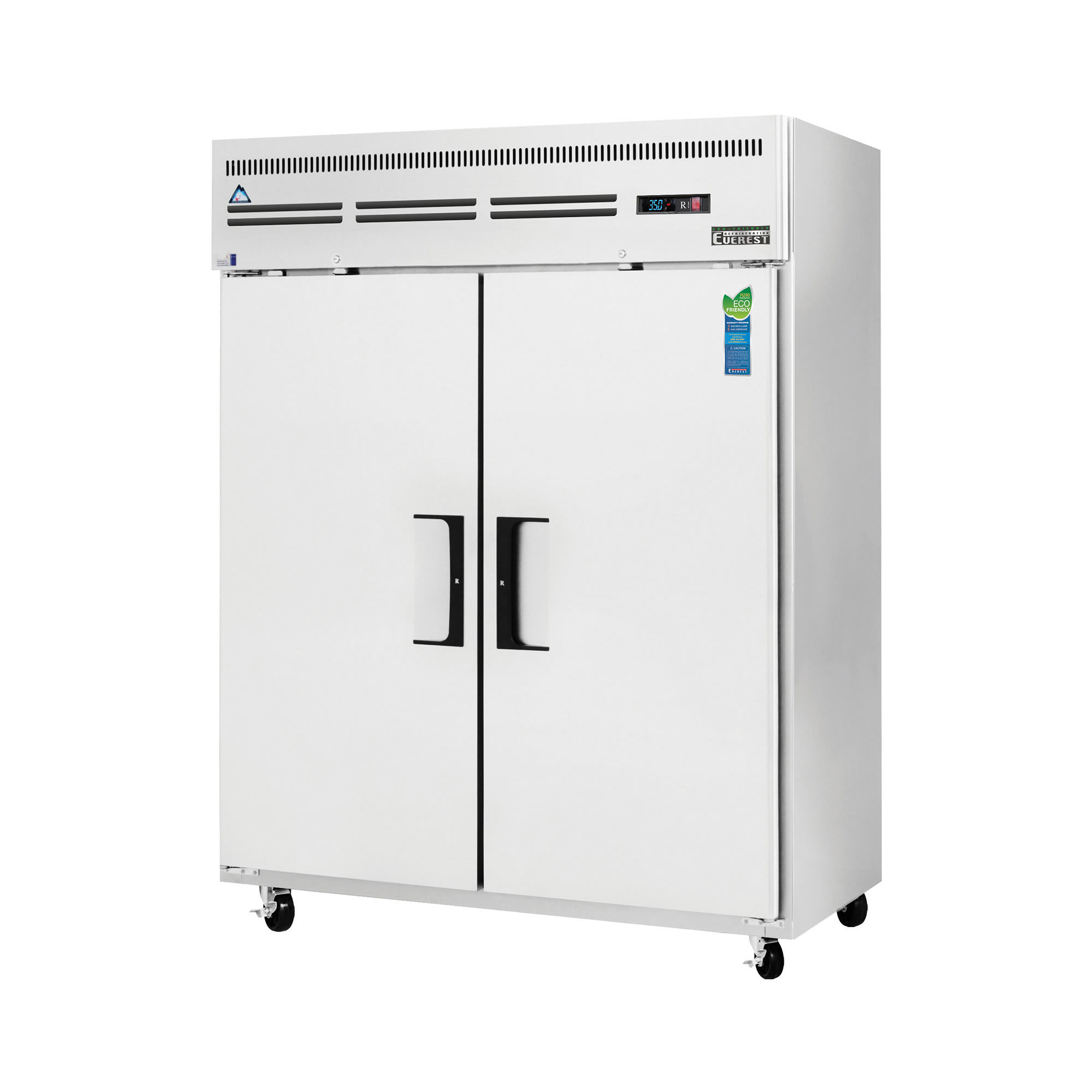 Everest Refrigeration ESWF2 59" ES Series Two Section Reach In Freezer ...
