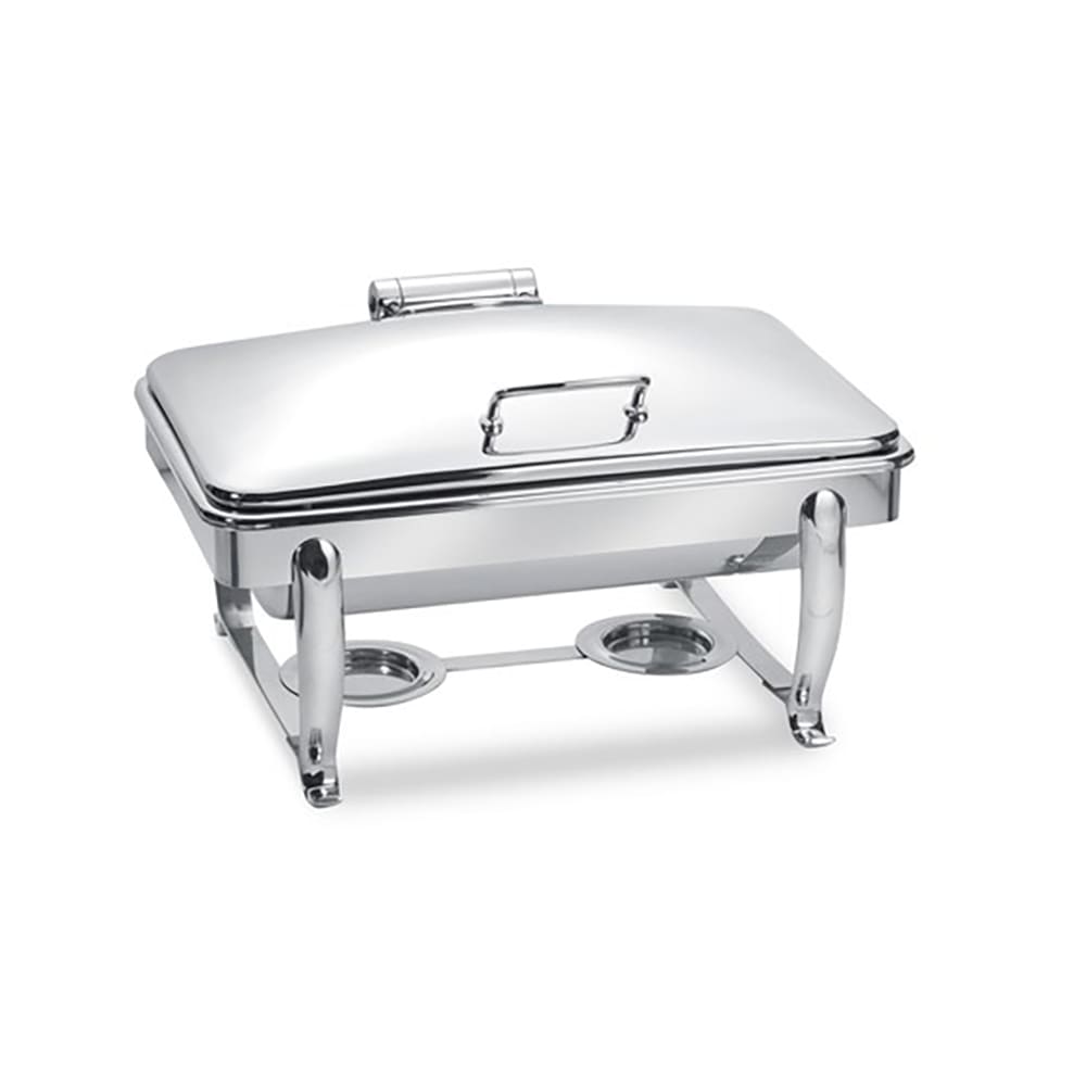 Eastern Tabletop 3915S 8 qt Rectangular Induction Chafer w/ Hinged Lid ...