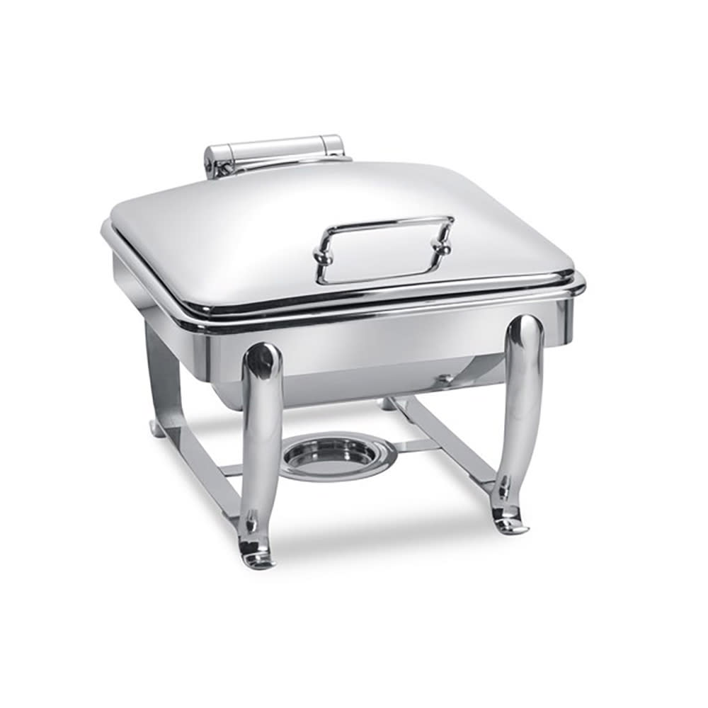 Eastern Tabletop 3914S 6 qt Square Induction Chafer w/ Hinged Lid ...