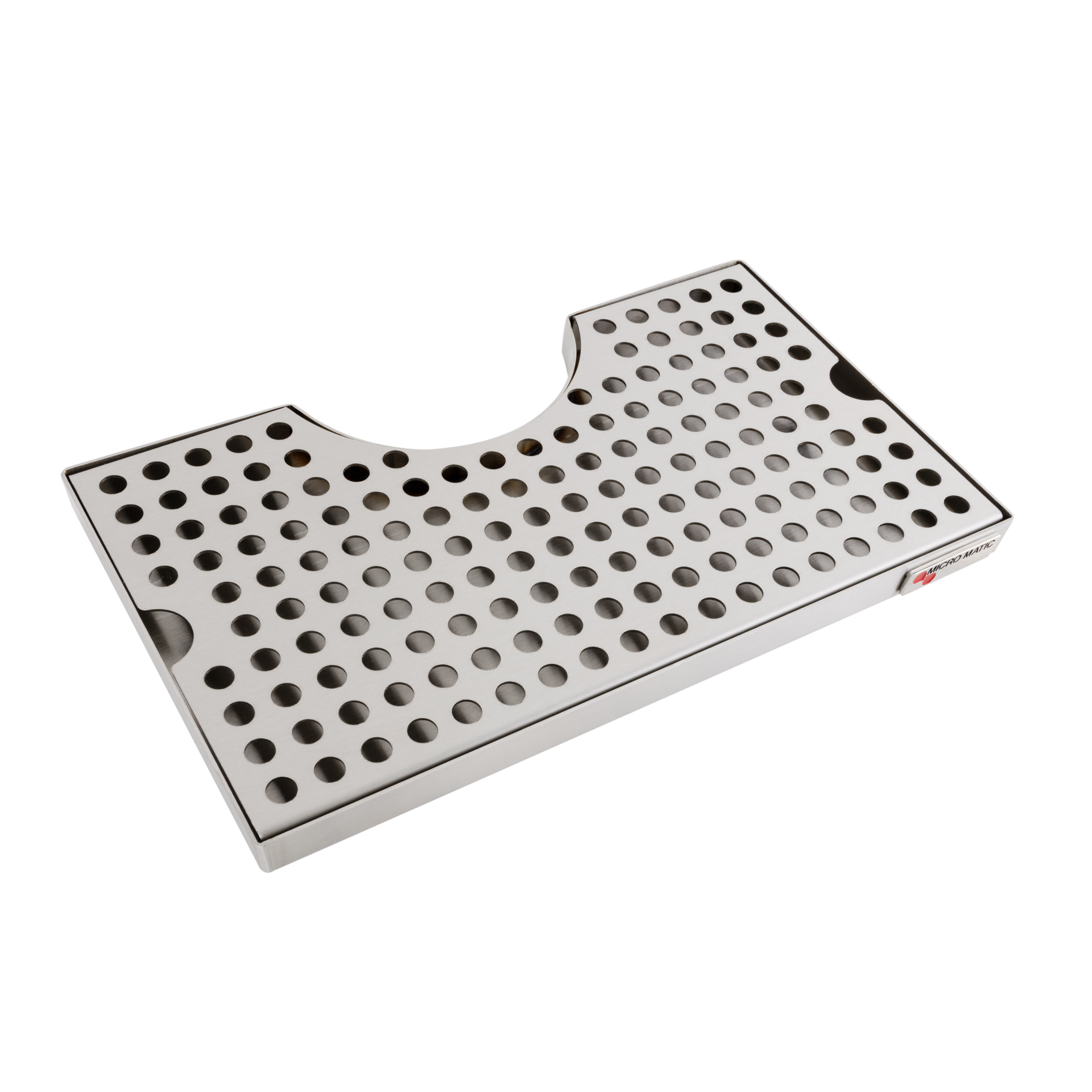 Micro Matic DP-920 Surface Mount Drip Tray Trough w/ Draft Tower Cutout ...