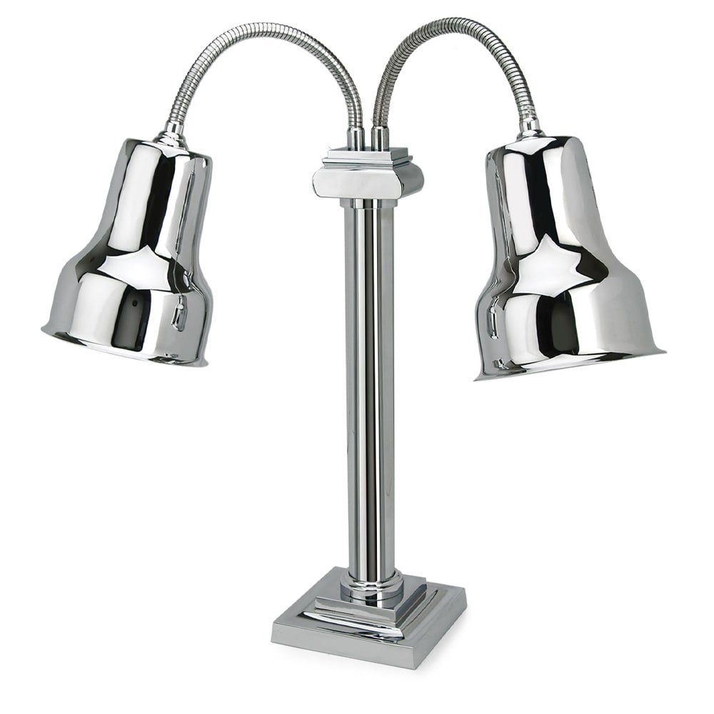 Eastern Tabletop 9632 2 Bulb Heat Lamp w/ Flexible Arm - Stainless ...