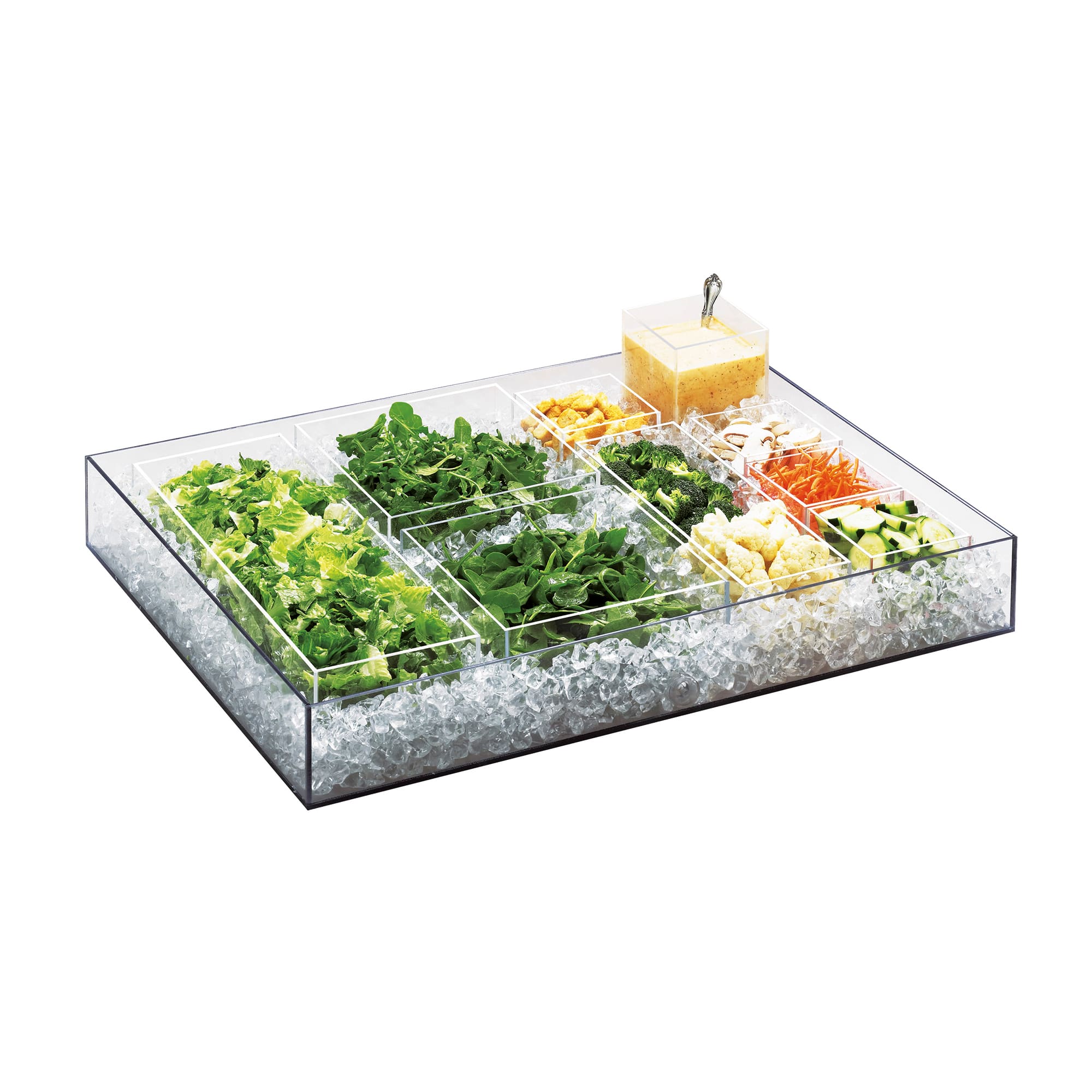 Cal-Mil 1398-12 Rectangular Ice Housing - 32"L x 24"W x 4 1/2"H ...