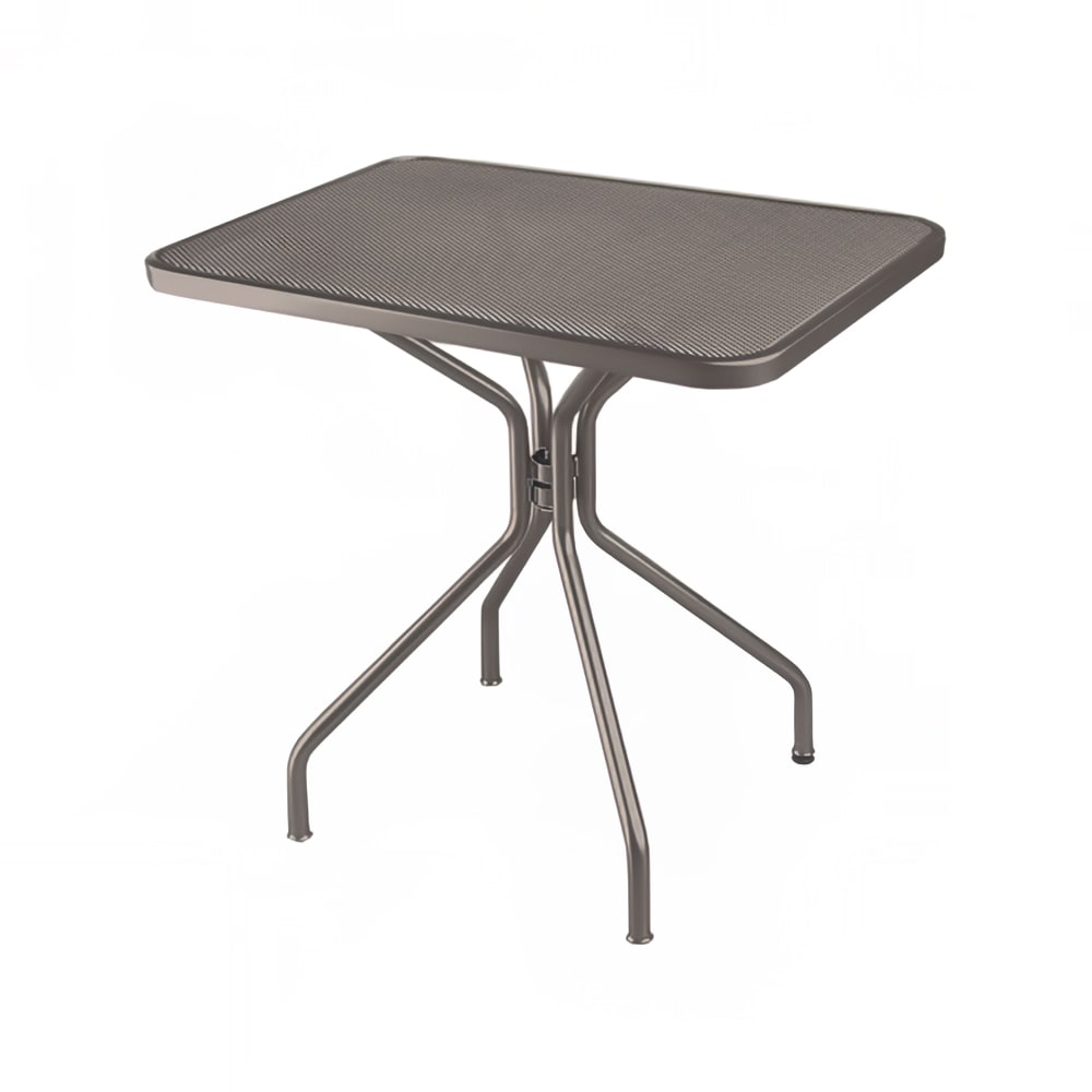 emu Rectangular Indoor/Outdoor Cambi Table - 32" x 24", Steel, Antique ...