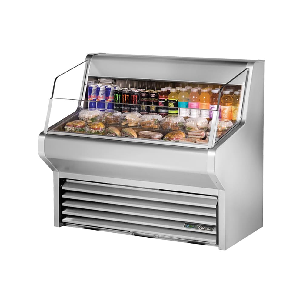 True THAC-48-S-HC-LD 48 1/8" Horizontal Open Air Cooler w/ (3) Levels, 115v
