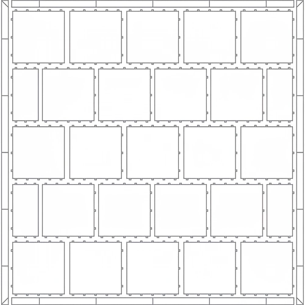 Forbes Industries Florlok® 2 Portable Dance Floor Set - 36 ft x 45 ft ...