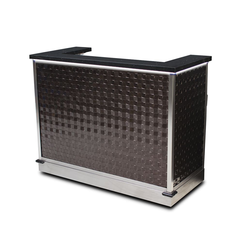 Forbes Industries 60" Portable Bar w/ Avonite Countertop - 31 1/2"D x ...