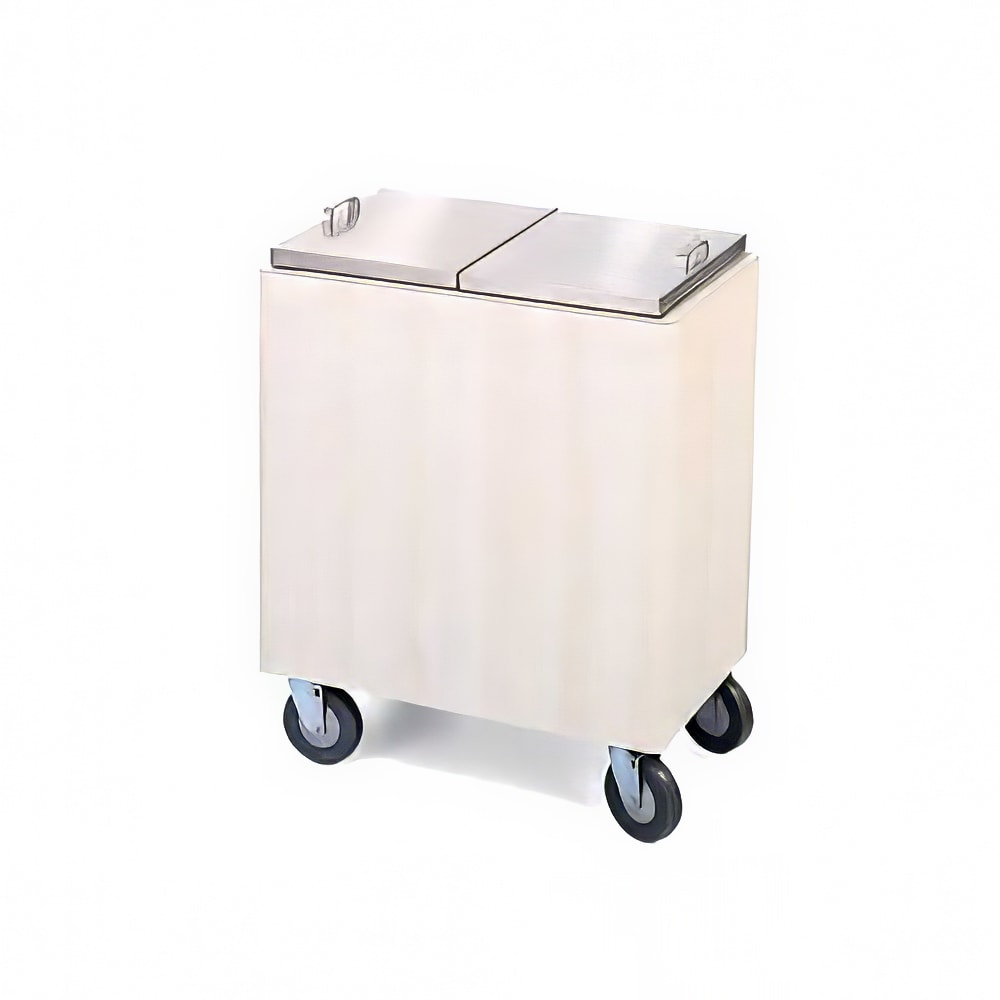 Forbes Industries Insulated Ice Restocking Cart - Laminate w/ Stainless ...