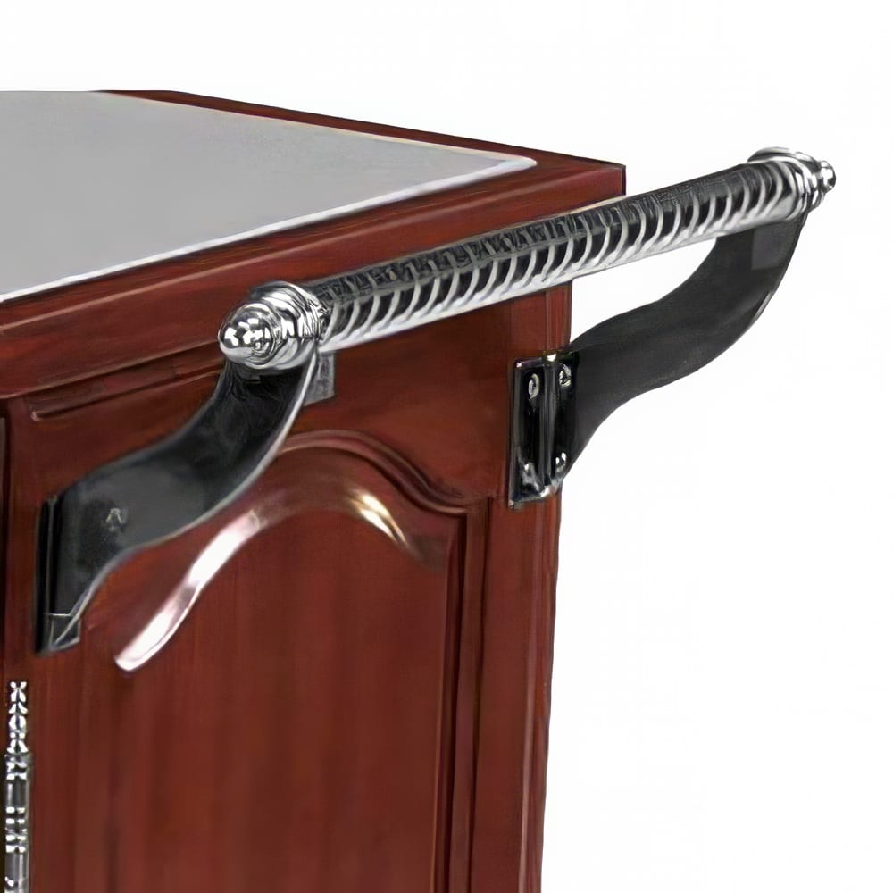 Forbes Industries Roped Cart Handle - Chrome Plated (6007-PS)