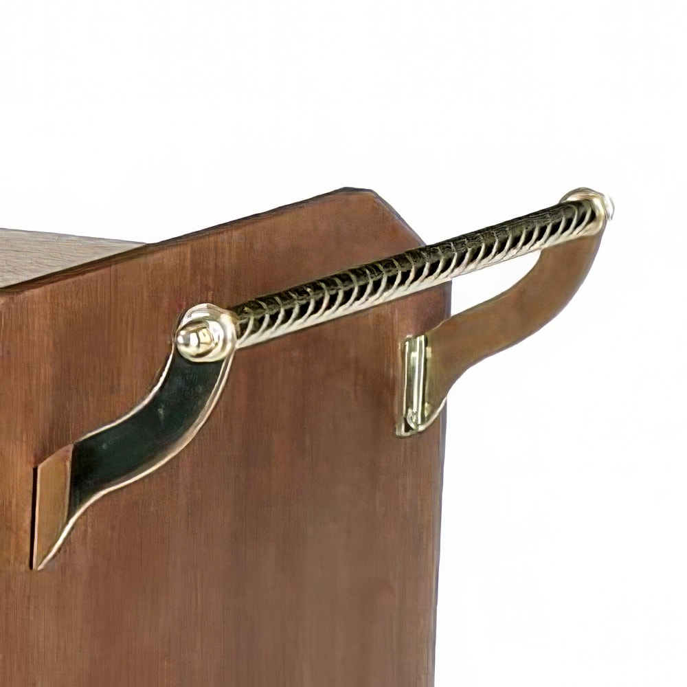 Forbes Industries Roped Cart Handle - Brass (6007)