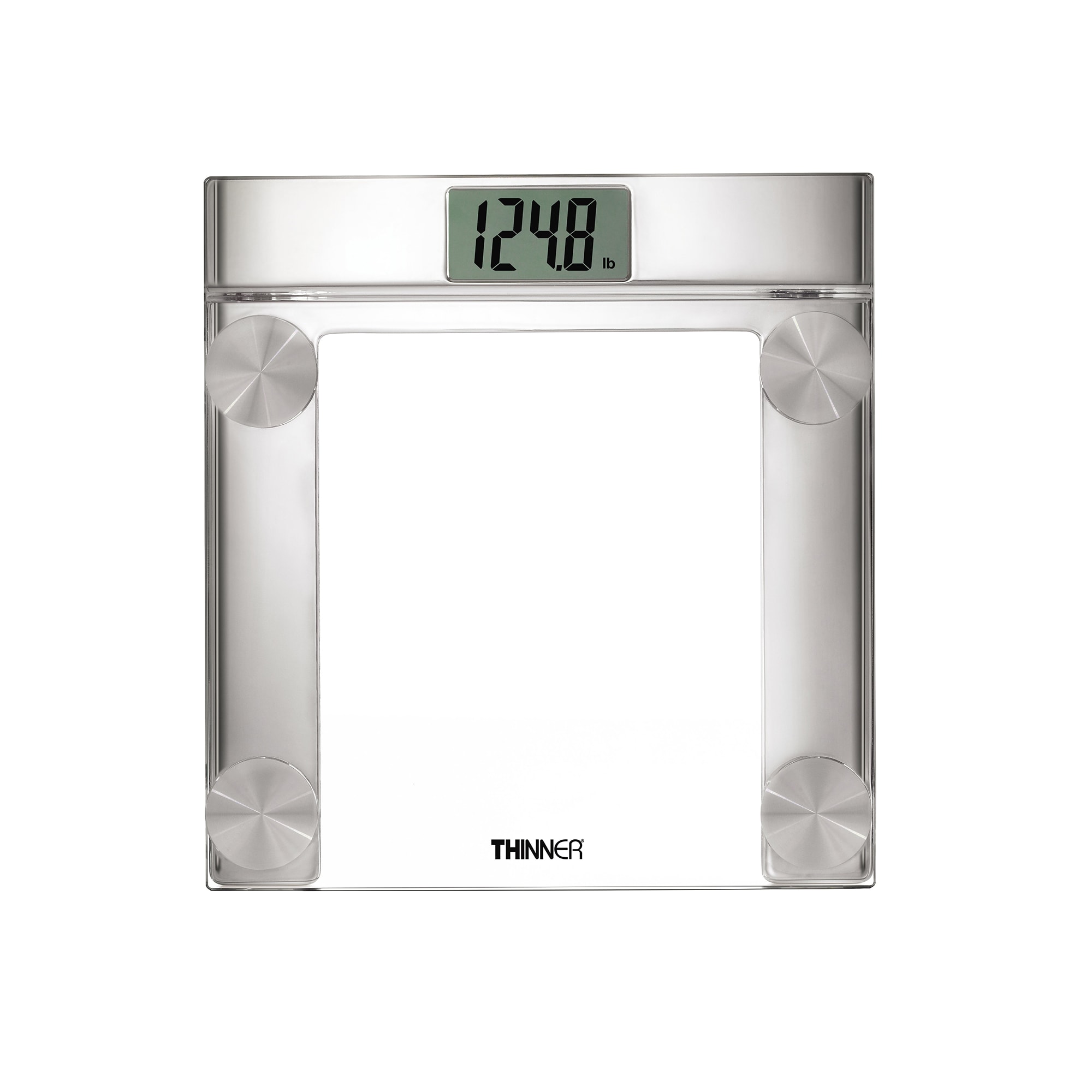 Conair Hospitality Digital Glass Scale w/ 400 lb Capacity - 13 1/4" x ...