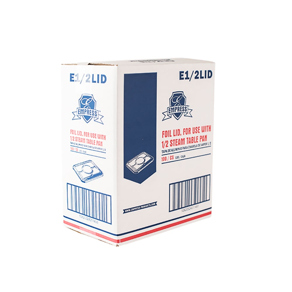 Empress Foil Lid for 1/2 Steam Table Pan (E1/2LID (64321))