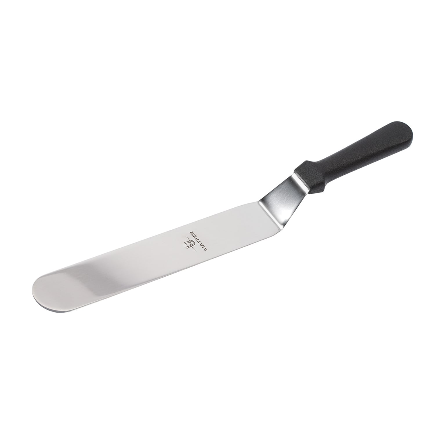 Matfer Bourgeat 112670 6 1/4" Flexible Offset Spatula w/ Plastic Handle ...