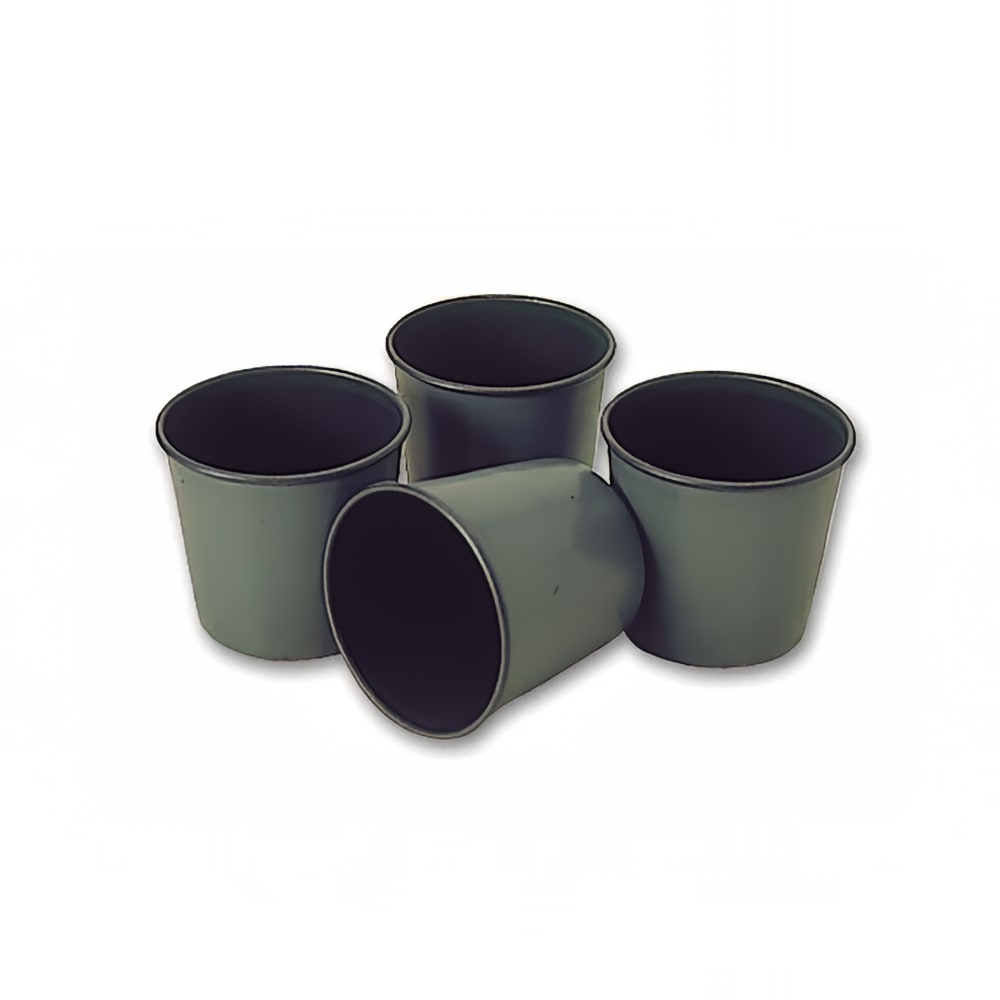 Matfer Bourgeat 331593 Exopan® 2 3/16" Round Baba Mold - 2 3/16"H, Non ...