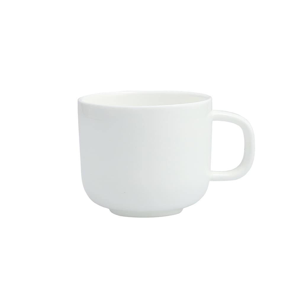 Fortessa 3 oz Modern Coupe Espresso Cup - China, White (FFD-MC-812)