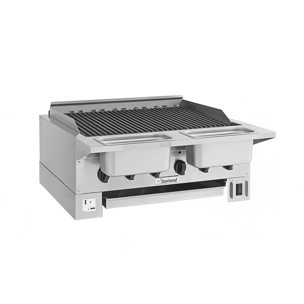 Garland HEEGM48CL High Efficiency Broiler w/ Removable Cast Iron Grates ...